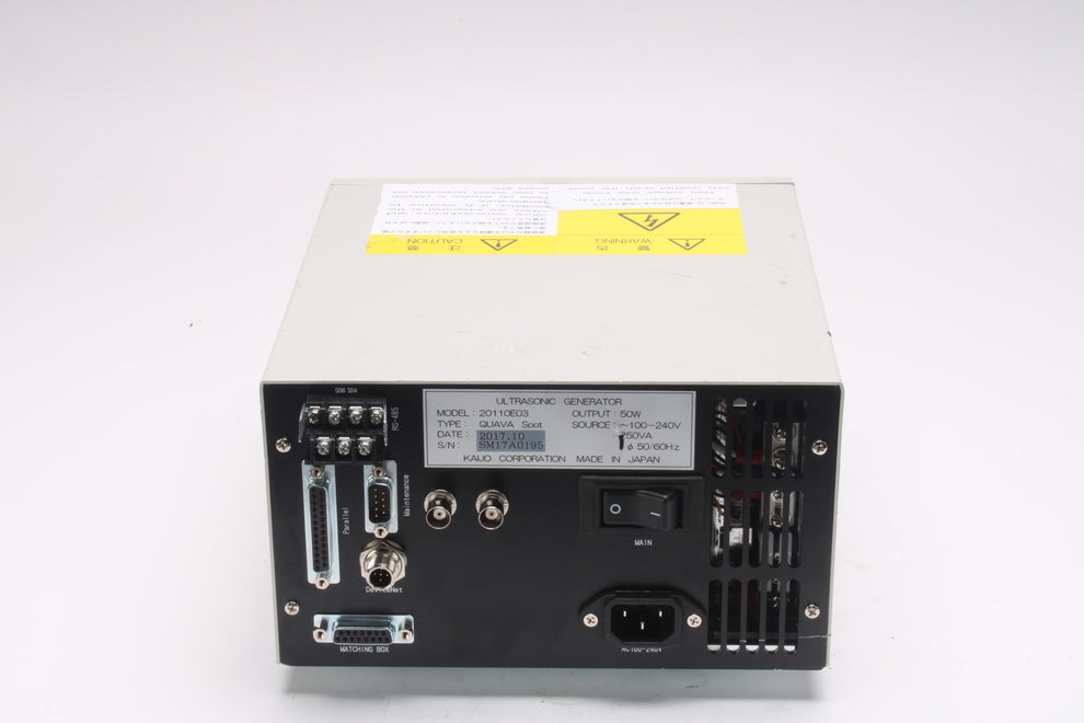 Kaijo Quava Spot 20110E03 Ultrasonic Generator – NTC Tech