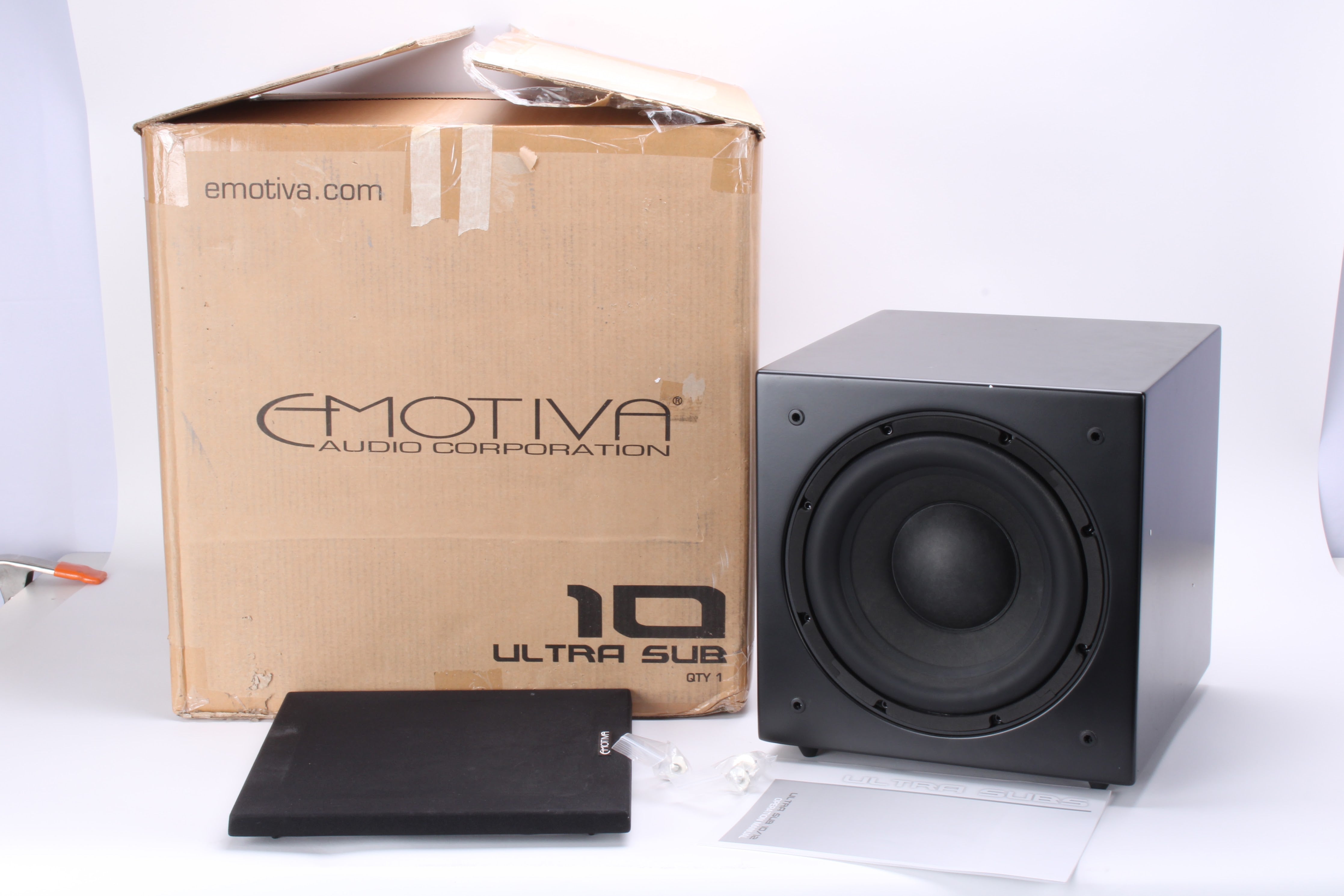 Emotiva USUB 10 Ultra Sub Subwoofer With Original Box – NTC Tech