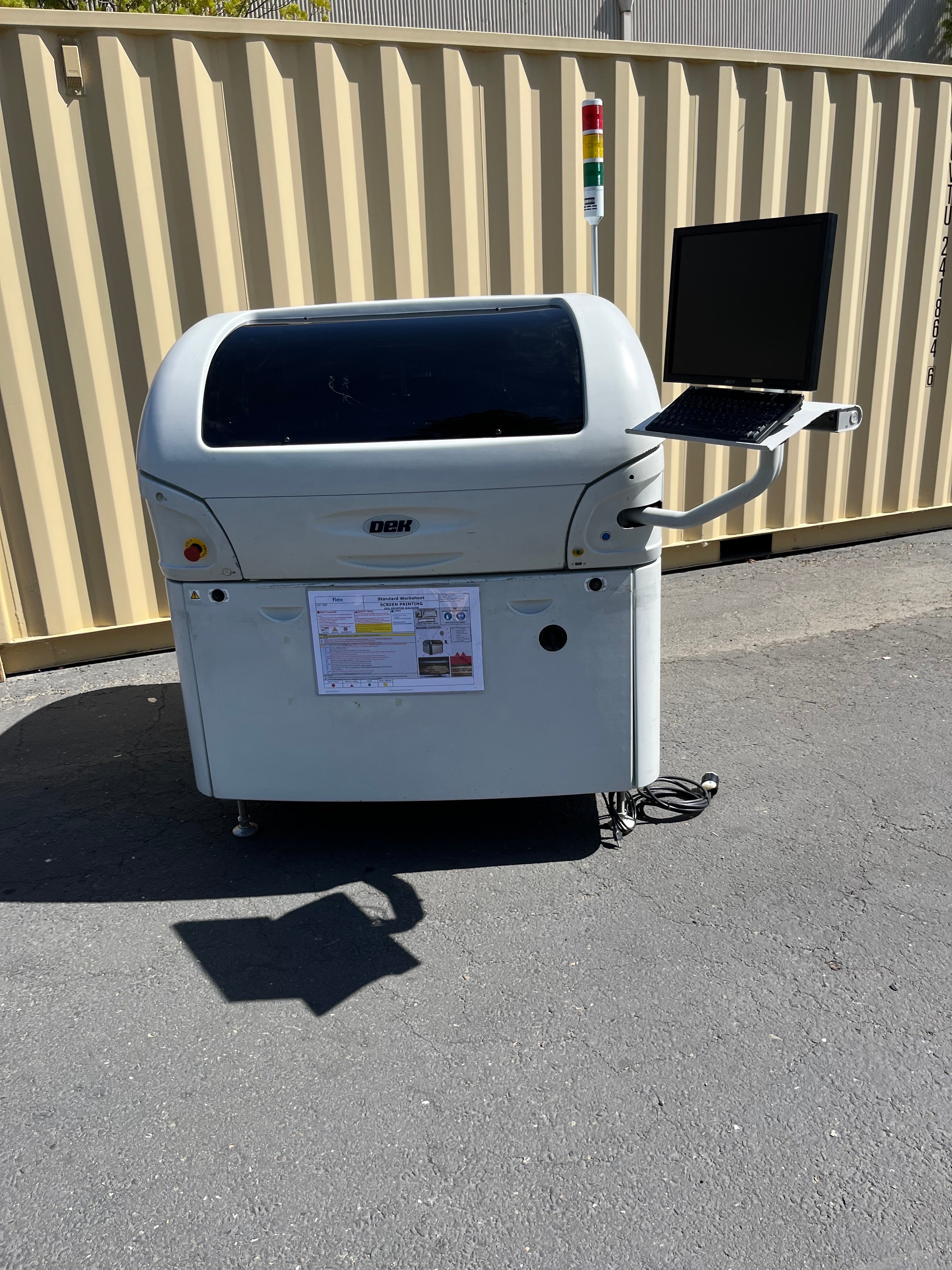 Dek FP Platform PPi Model 710 Screen Printing Machine - AS IS – NTC Tech