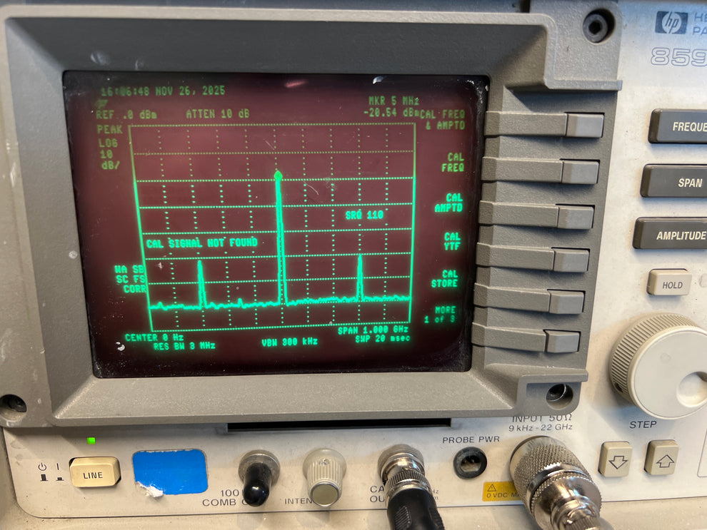 HP 8592B 9 kHz - 22 Ghz Portable Spectrum Analyzer With Option 430 - A ...