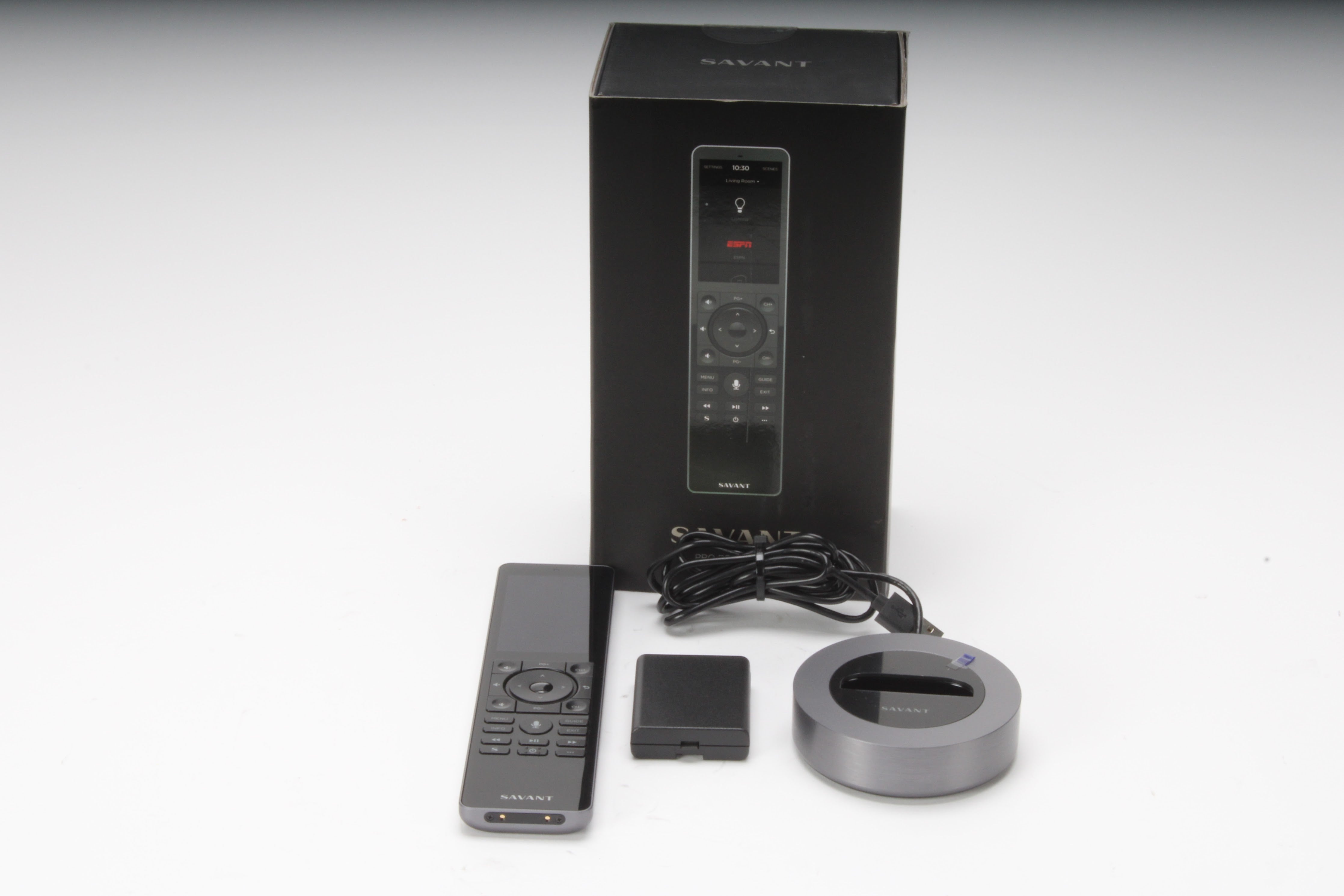 Savant Pro Remote X2 Smart Home Remote Control With Charging Base - AS ...