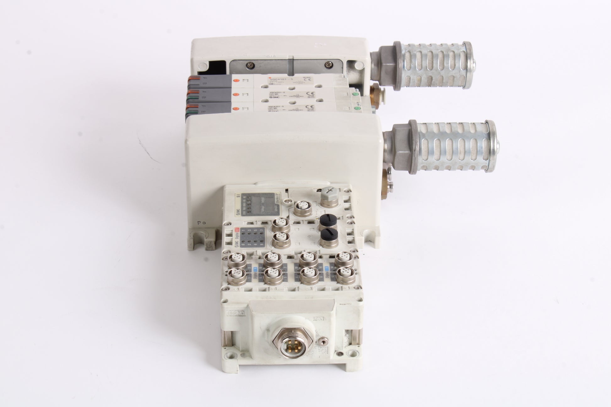 SMC EX600-SEN1 Serial Interface Unit + EX600-DYP8 + EX600-DXPD + 3x VV ...