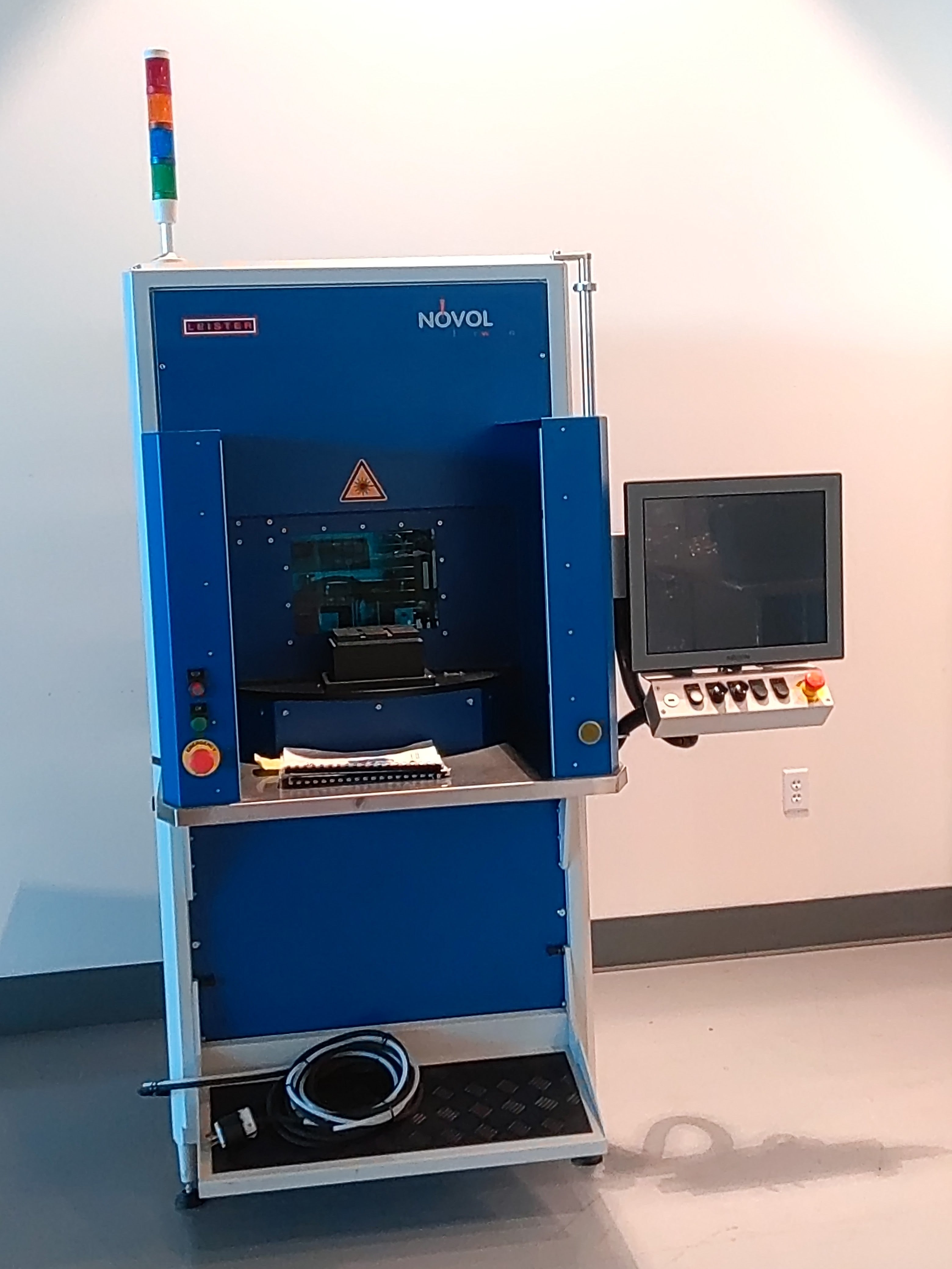 Leister NOVOLAS WS-AT Laser Plastic Welding System With Operations Man ...