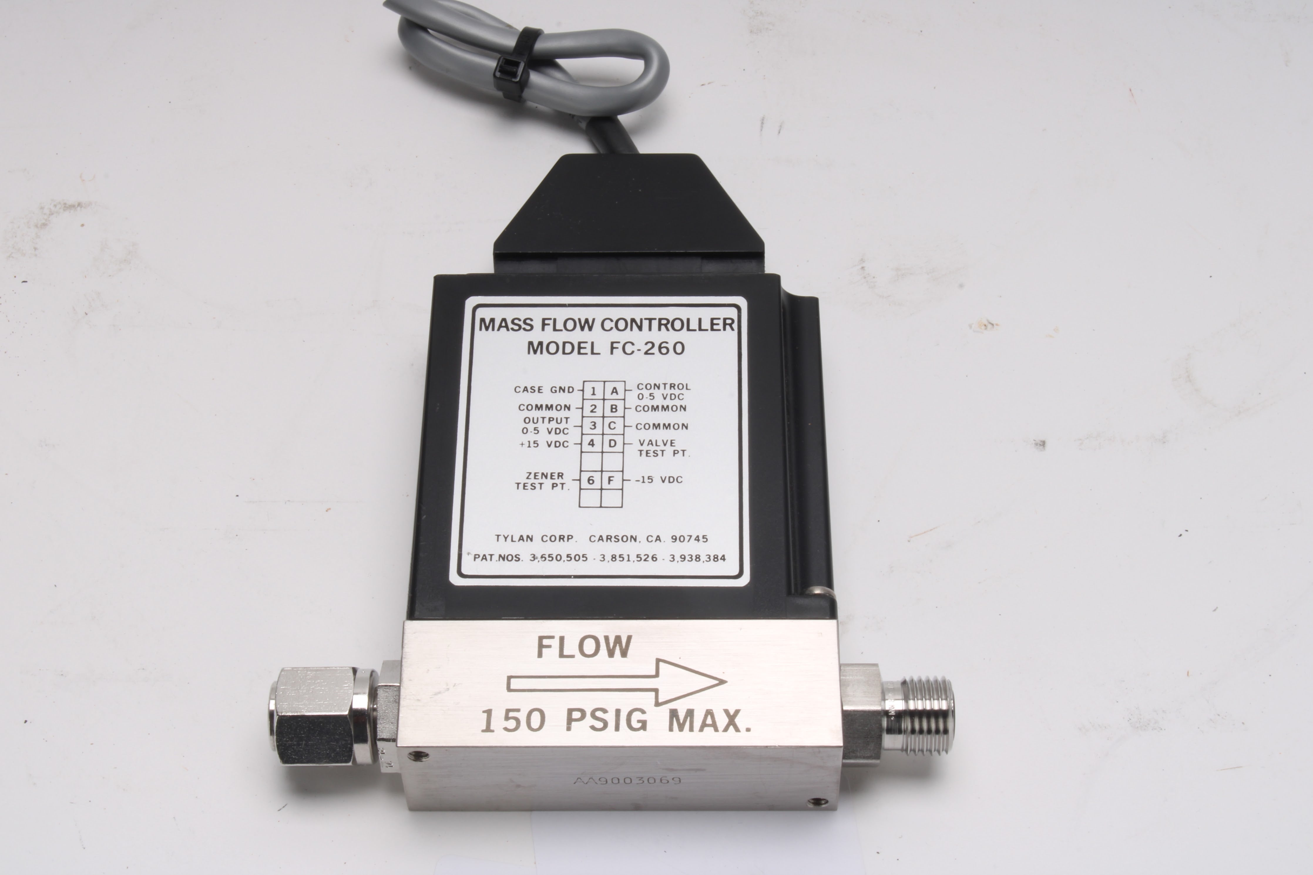 Tylan FC 260 Gas N2 Range 100 SCCM Mass Flow Controller – NTC Tech