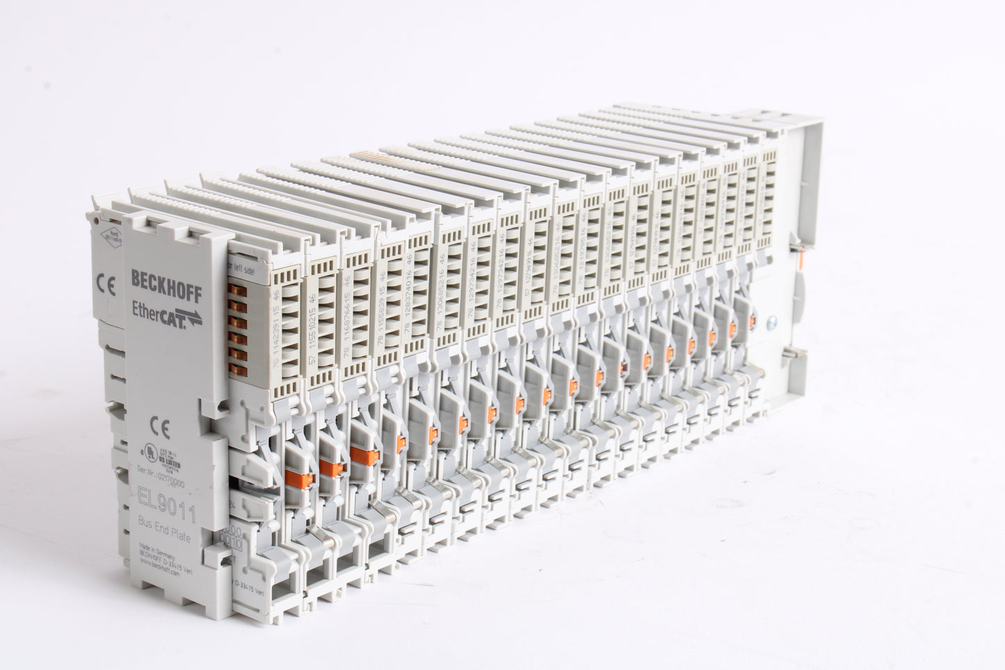 Beckhoff EK1100 EtherCAT With 2x EL3162, EL9186, EL1018, 2x: EL9187, E ...