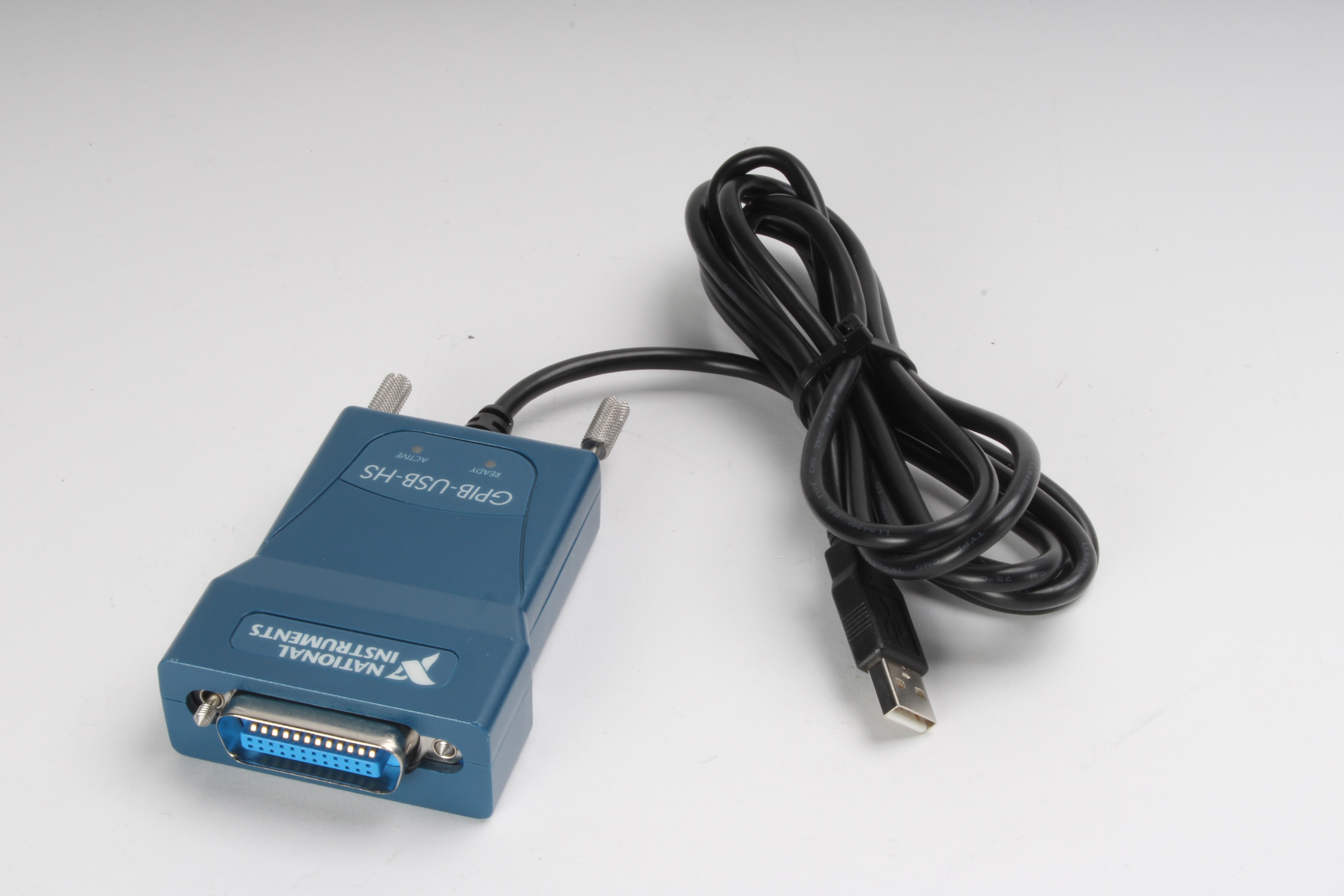 National Instruments NI GPIB-USB-HS 187965J-01L Interface Adapter Cont ...
