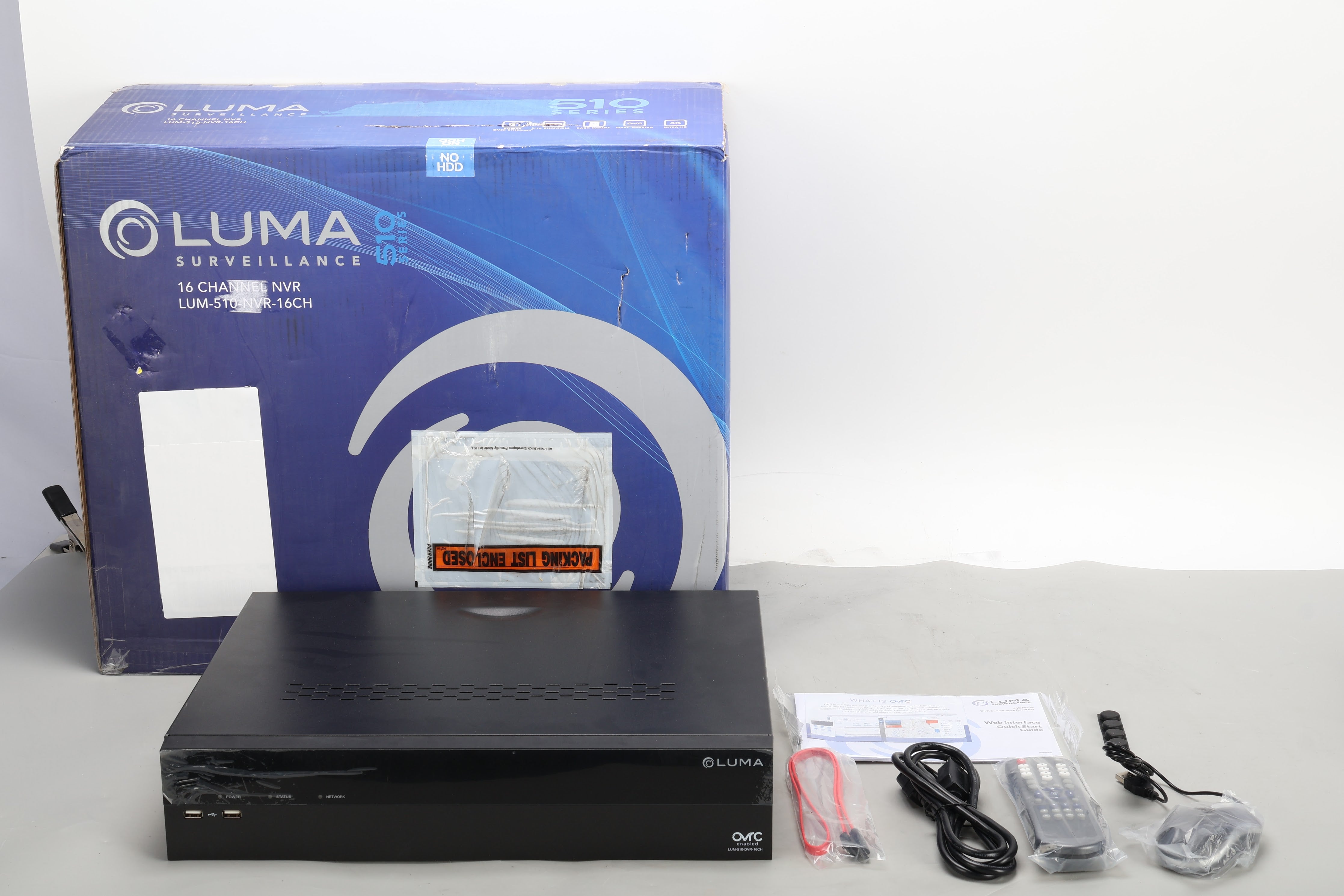 Luma Surveillance LUM-510-NVR-16CH-0T Network Video Recorder With Acce ...
