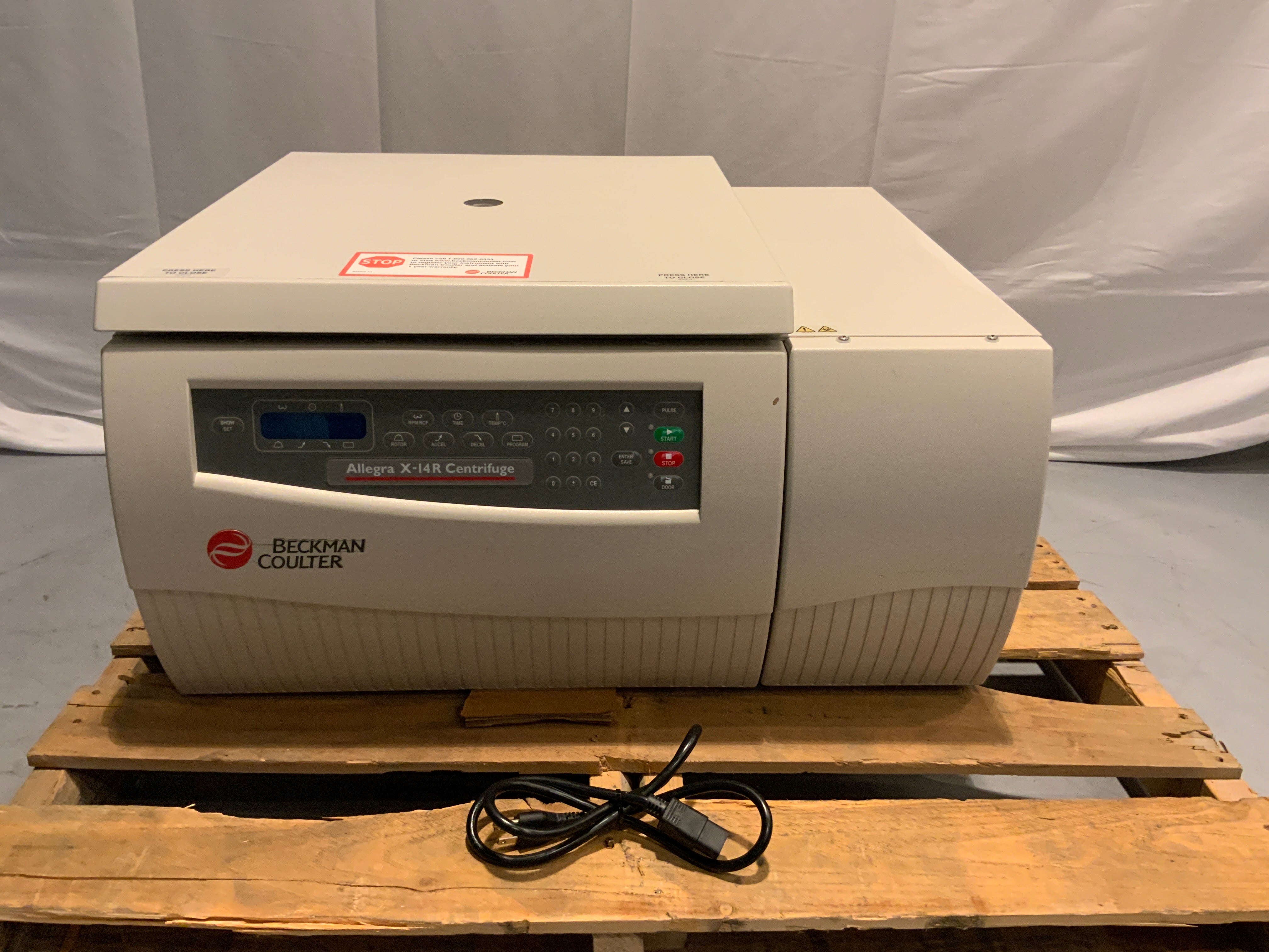 Beckman Coulter X-14R Benchtop Centrifuge W/ SX4750A Rotor, Buckets, a – NTC Tech