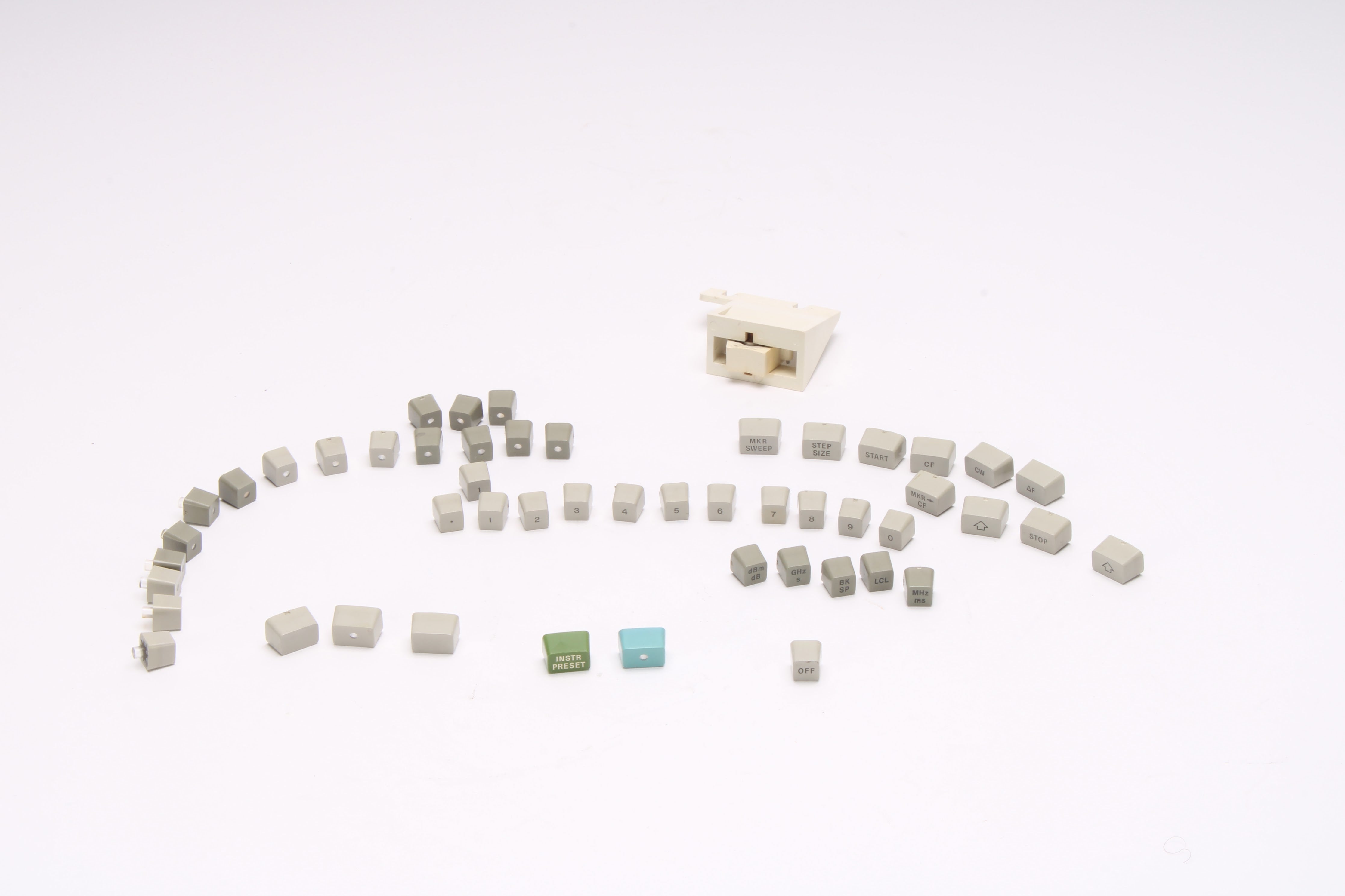 HP Button Cap Full Set With Power Switch for 8350B Sweep Oscillator ...