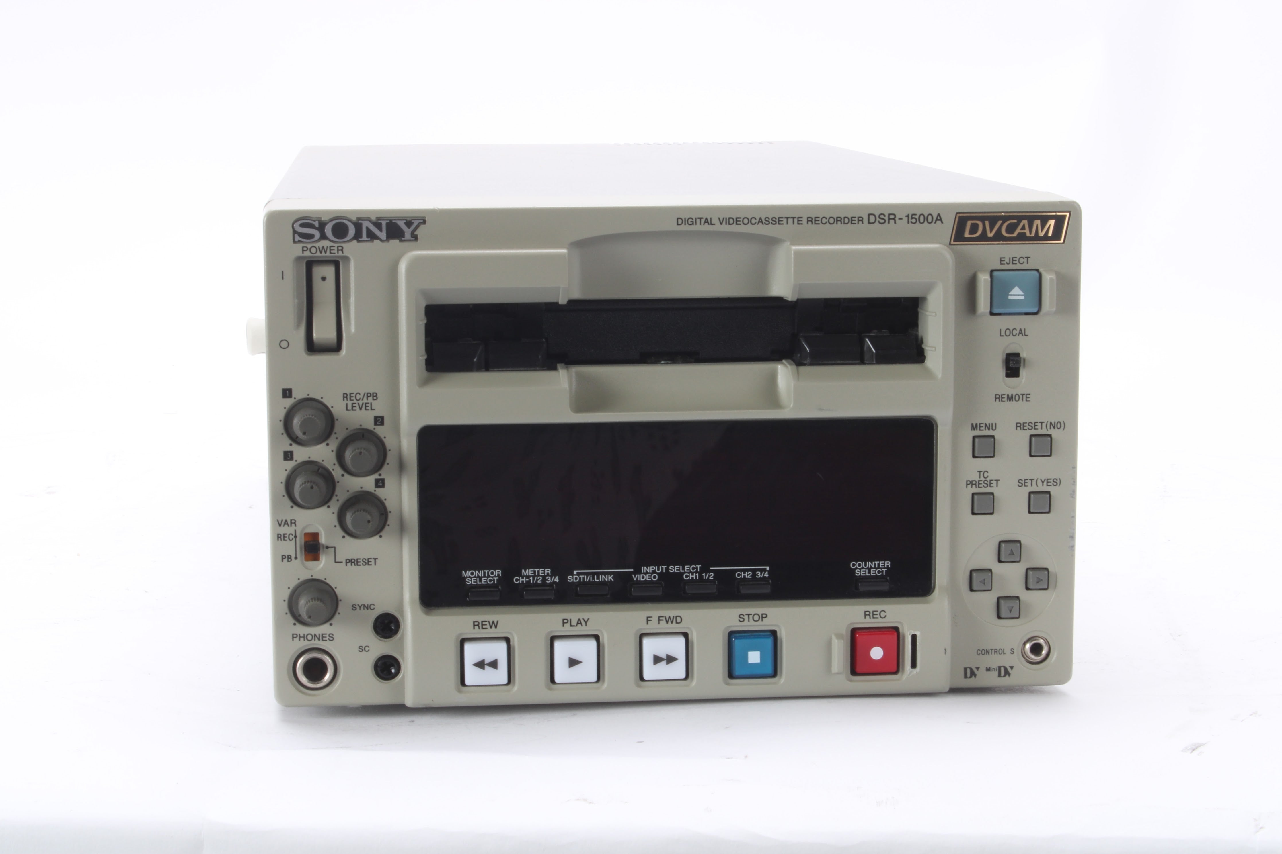 Sony DSR-1500A Digital Videocassette Recorder - AS IS – NTC Tech