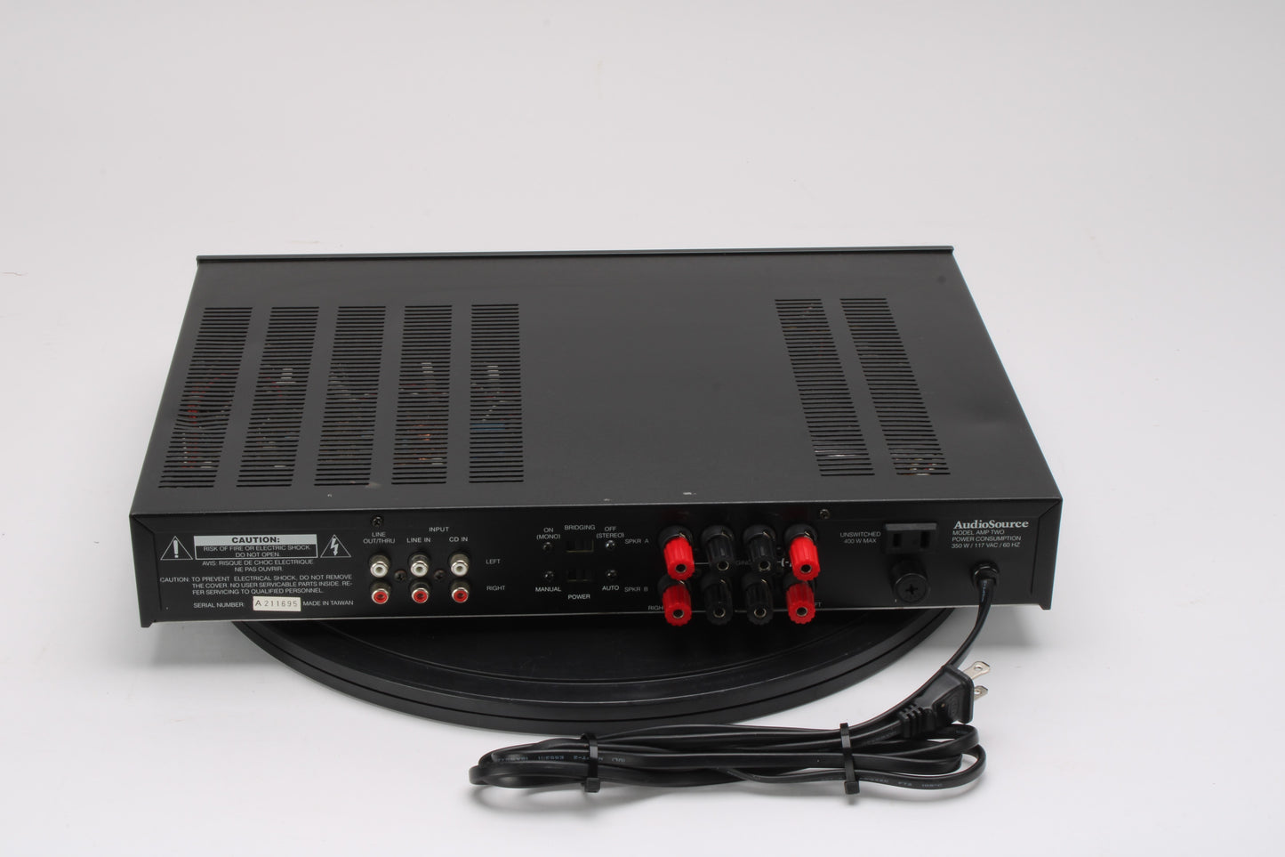 AudioSource Amp Two Stereo Power Amplifier – NTC Tech