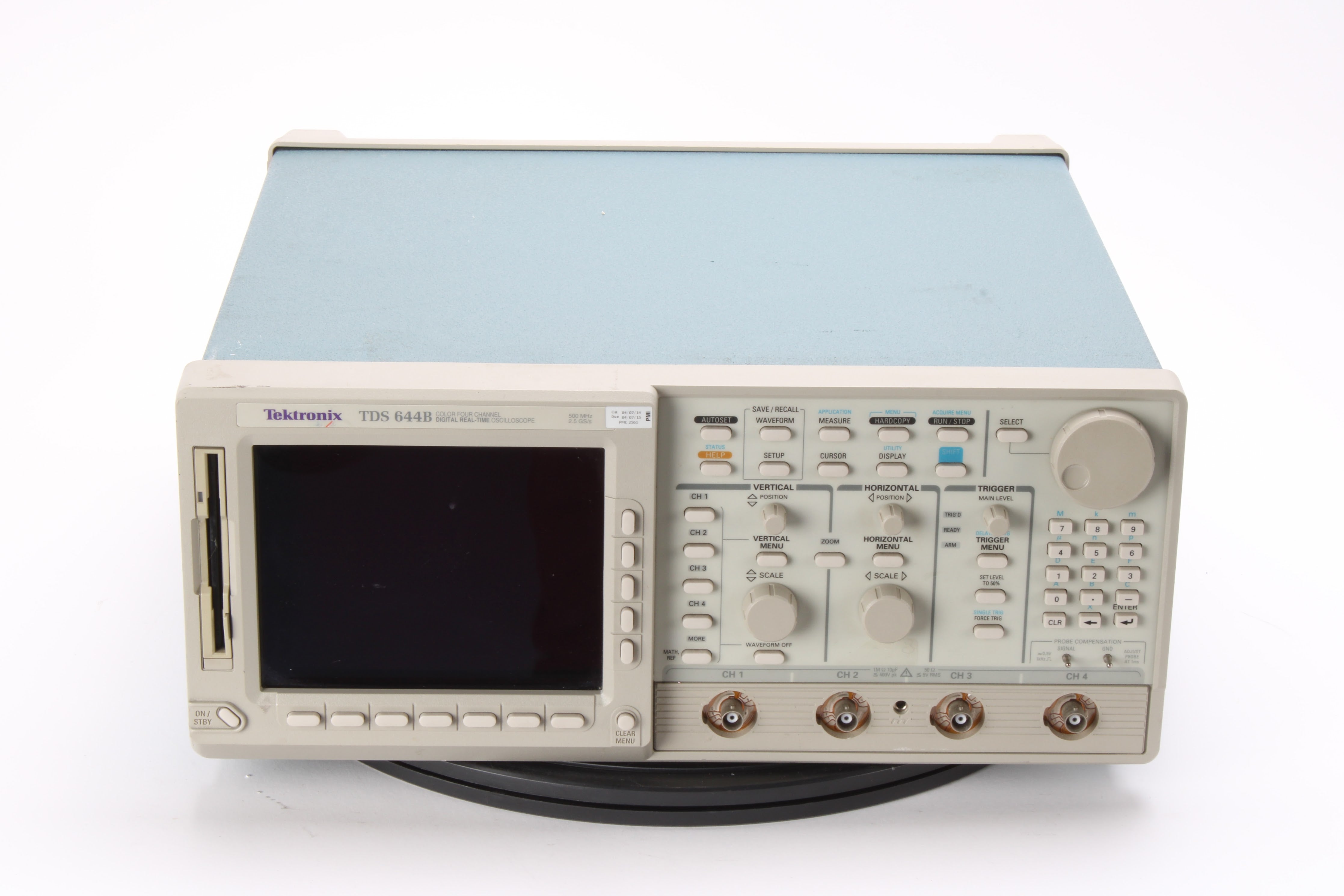 Tektronix TDS644B Color 4-Channel 500MHz 2.5GS/s Digital Real-Time Osc ...