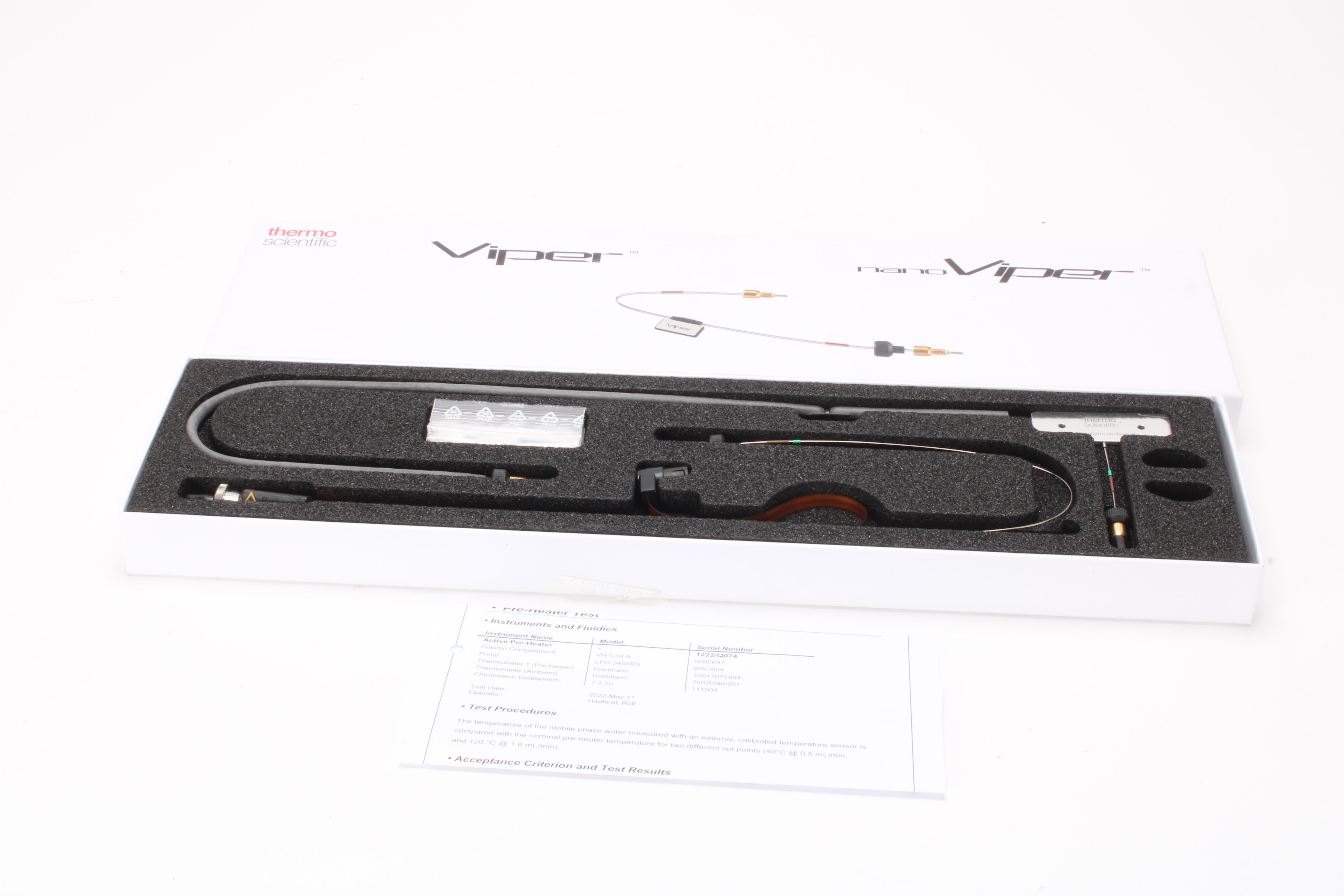 Thermo Scientific Vanquish Nano Viper 6732.0150 Active Pre-heater With ...