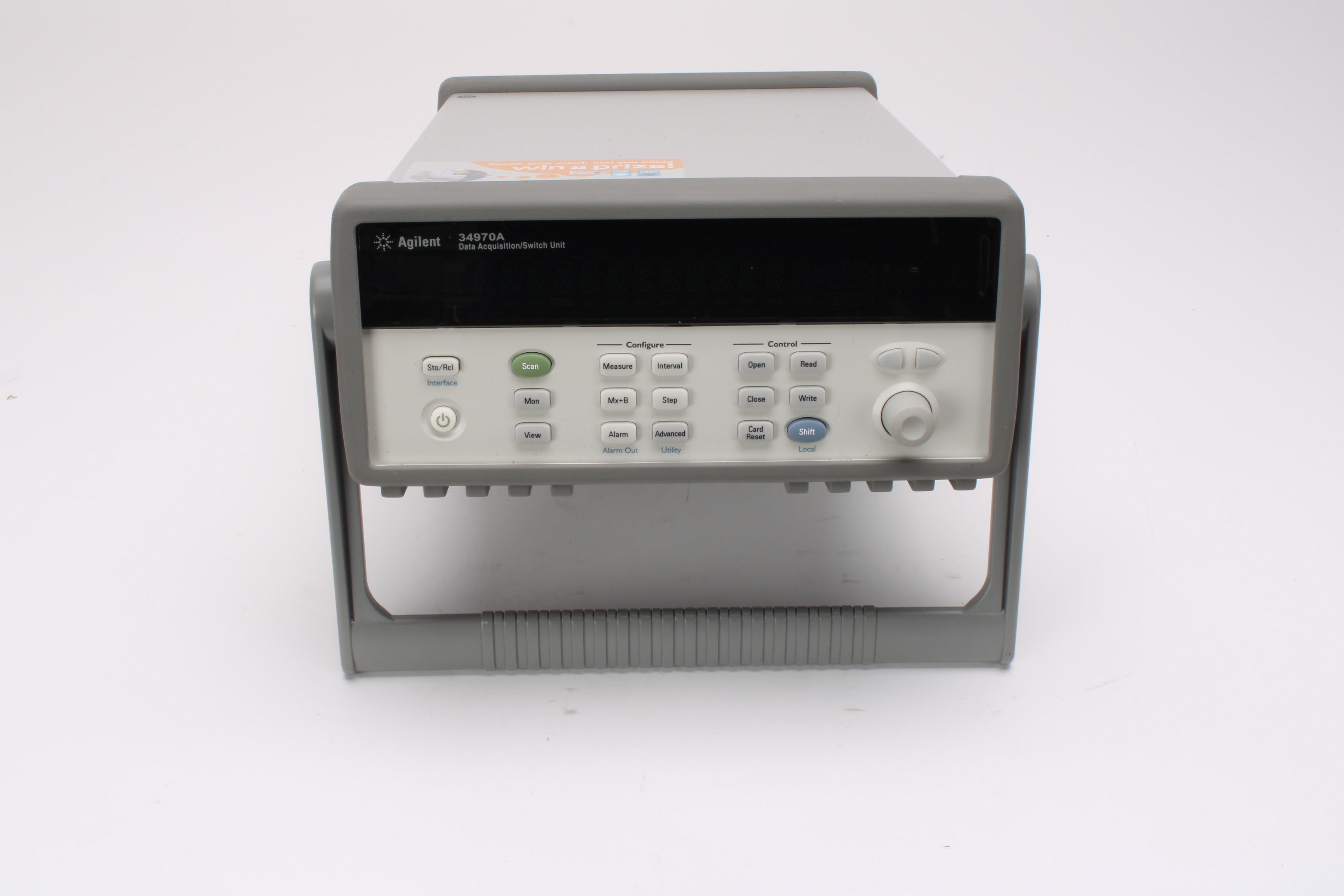 Agilent 34970A Data Acquisition Switch With Handle and Bumpers – NTC Tech