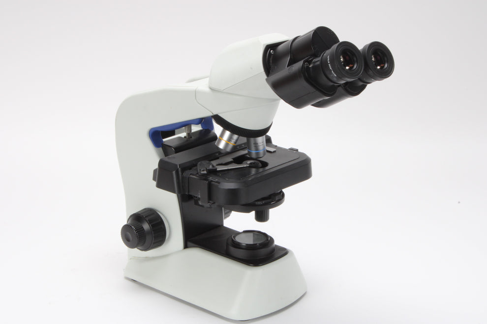 Olympus CX23LEDRFS1 Microscope W/ 4x/0.20,10x/0.25,40x/0.65,100x/1.25 ...