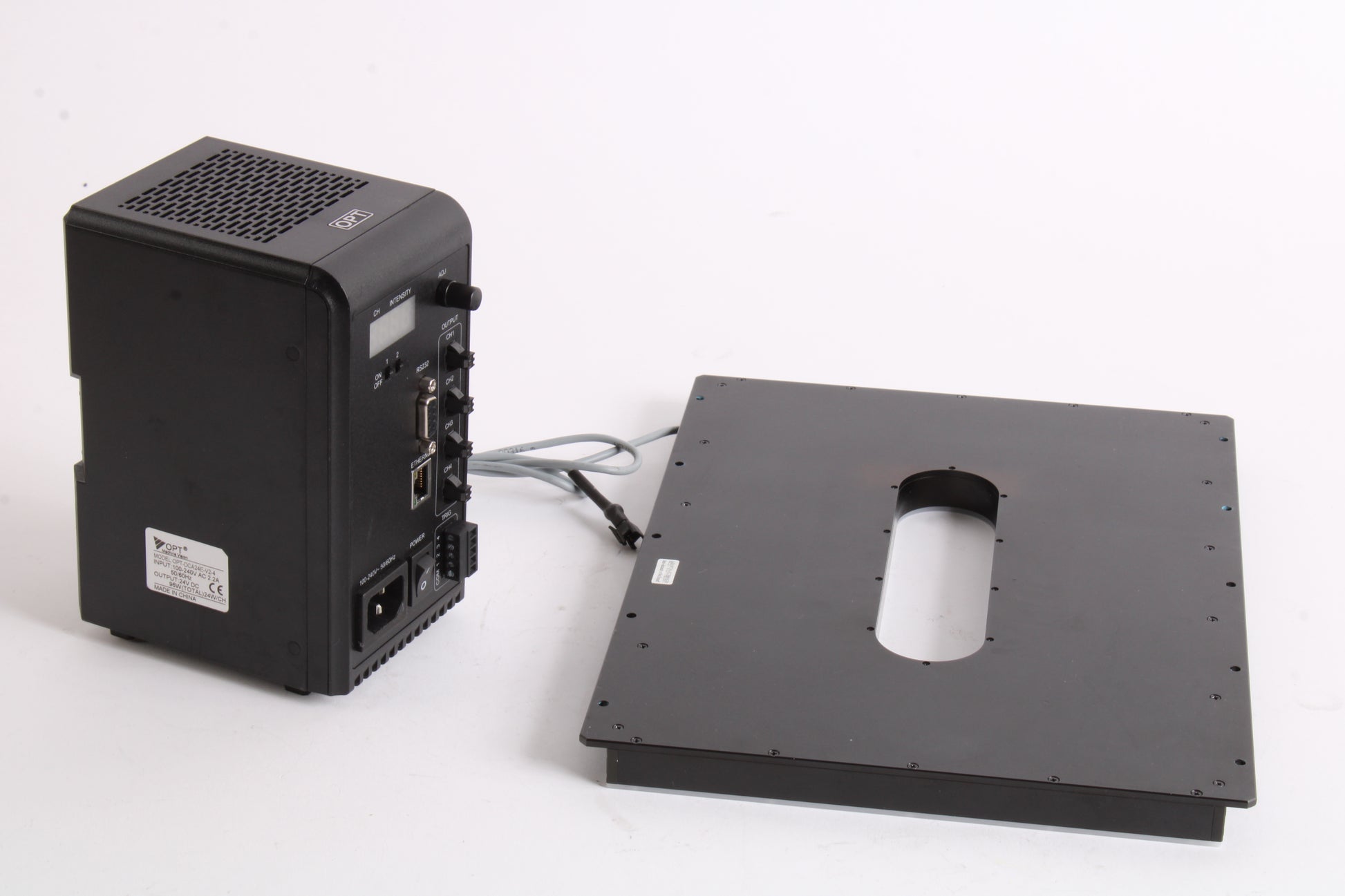 OPT OPT-DCA24E-V2-4 Controller with 1x OPT-FATK31020230-W LED Light Un ...