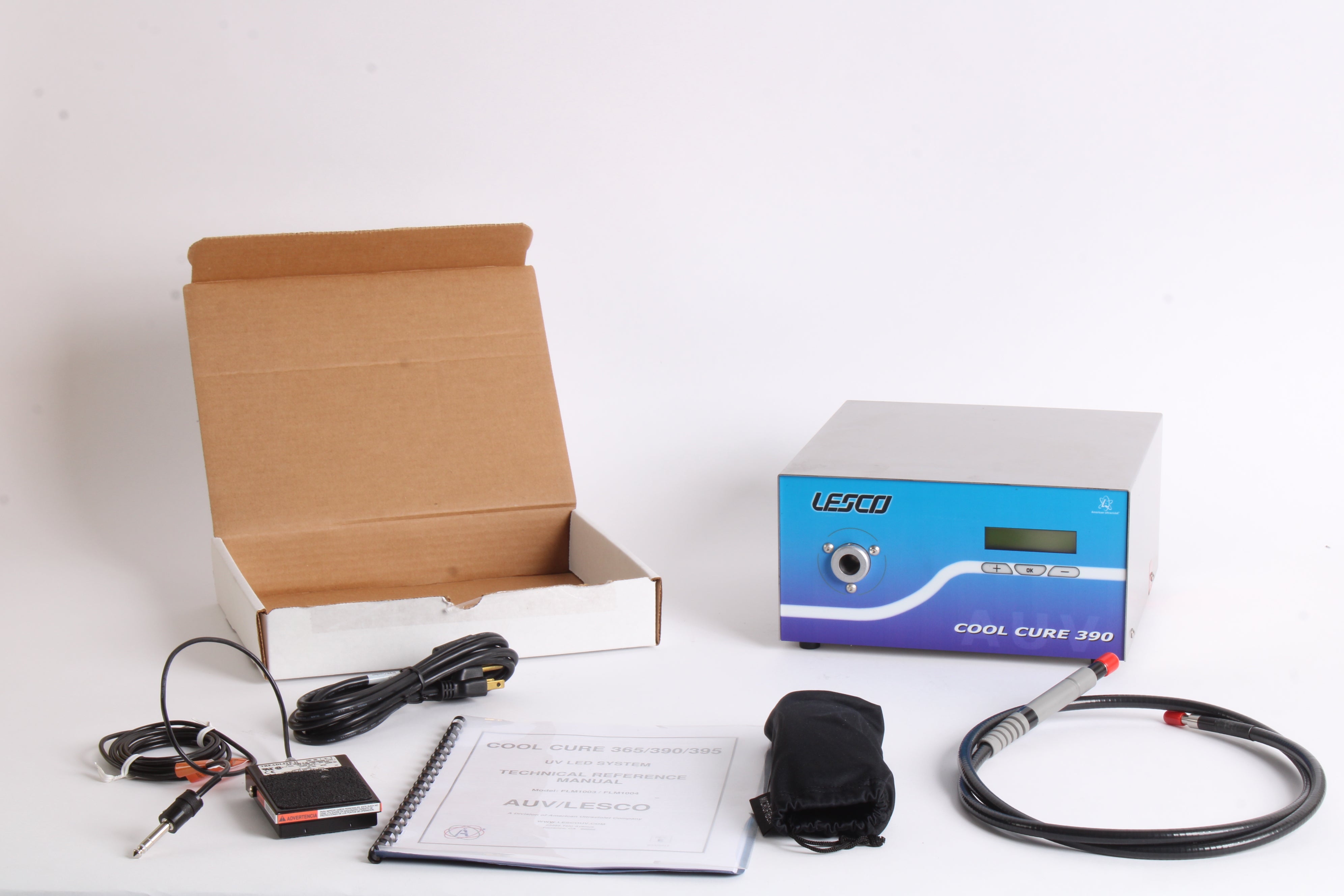 Lesco FLM1004 Cool Cure 385/90 390 UV Spot Curing Device With Accessor ...