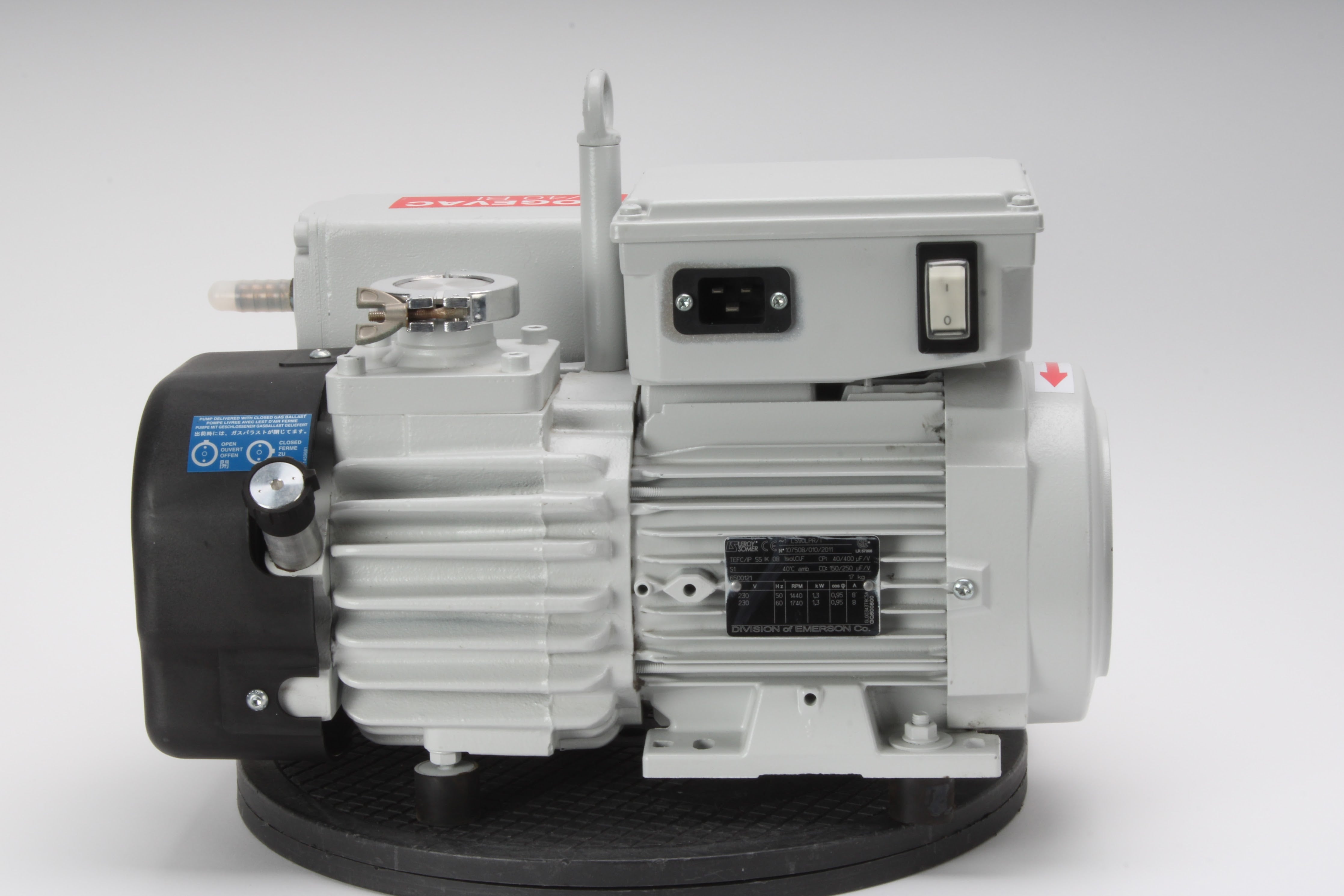 Leybold SOGEVAC SV 40 BI Rotary Vane Vacuum Pump SV40BI – NTC Tech