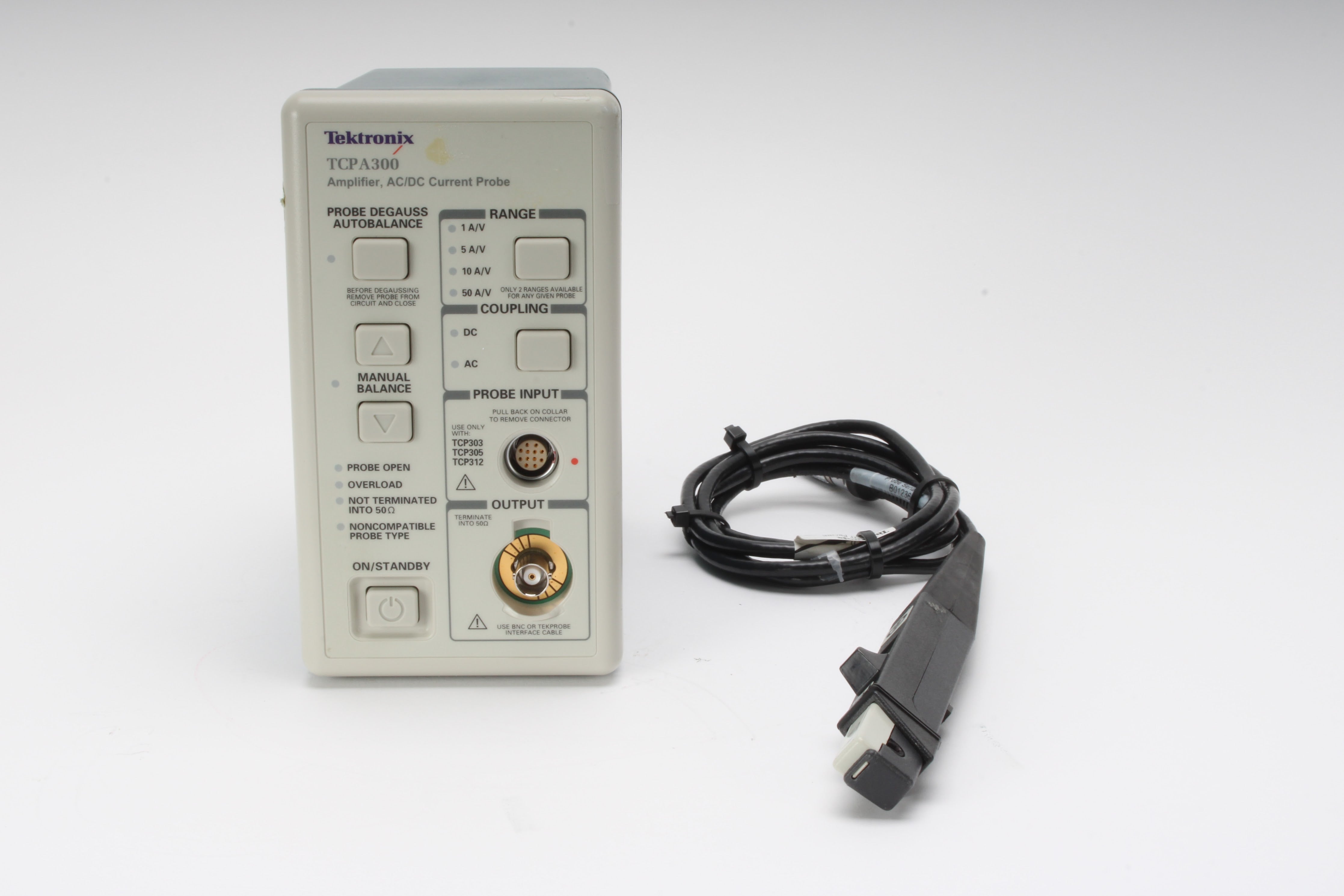 Tektronix TCPA300 AC/DC Current Measurement Systems With TCP305 Probe ...