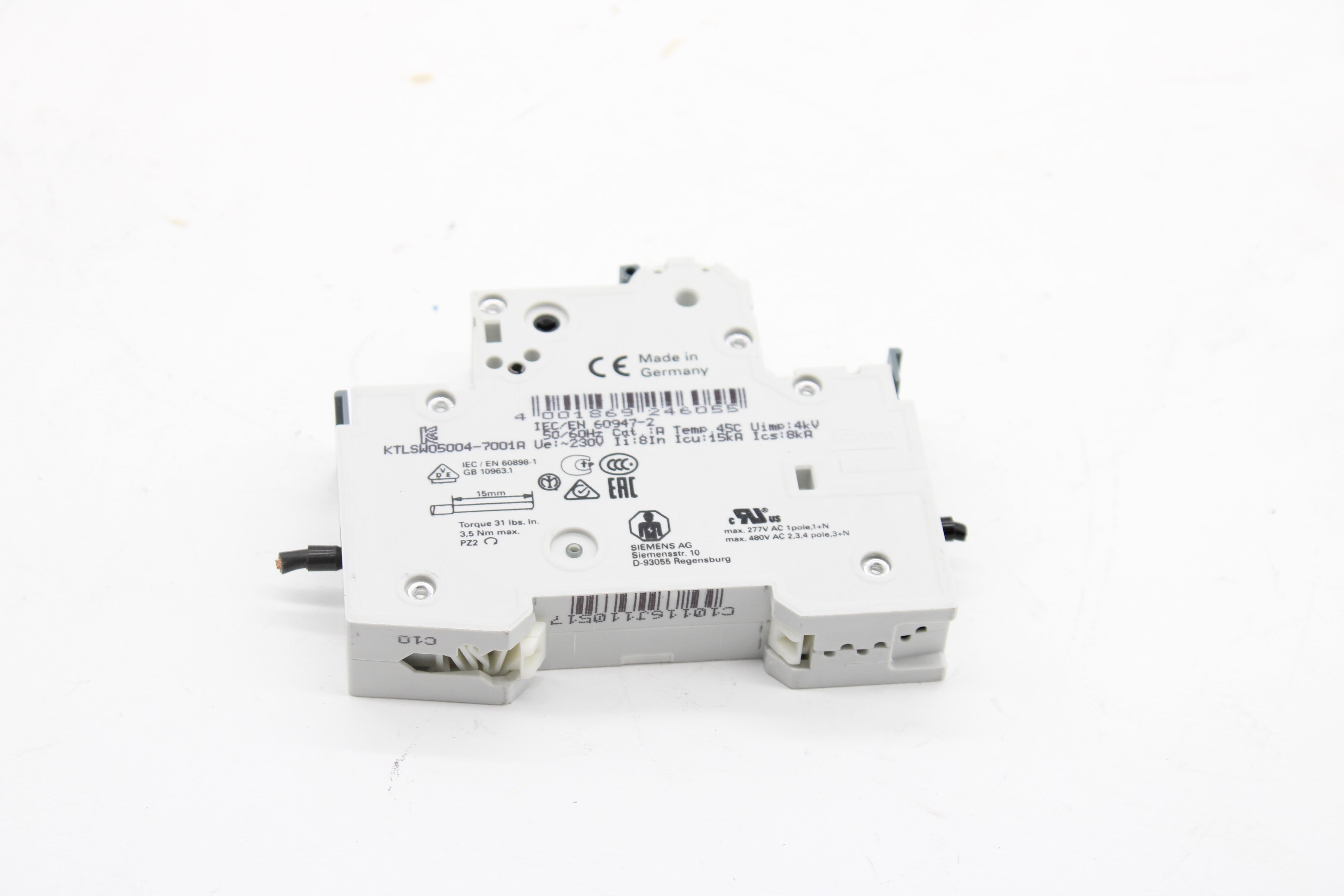 Siemens 5SY6110-7 Circuit Breaker Lot of 19 – NTC Tech