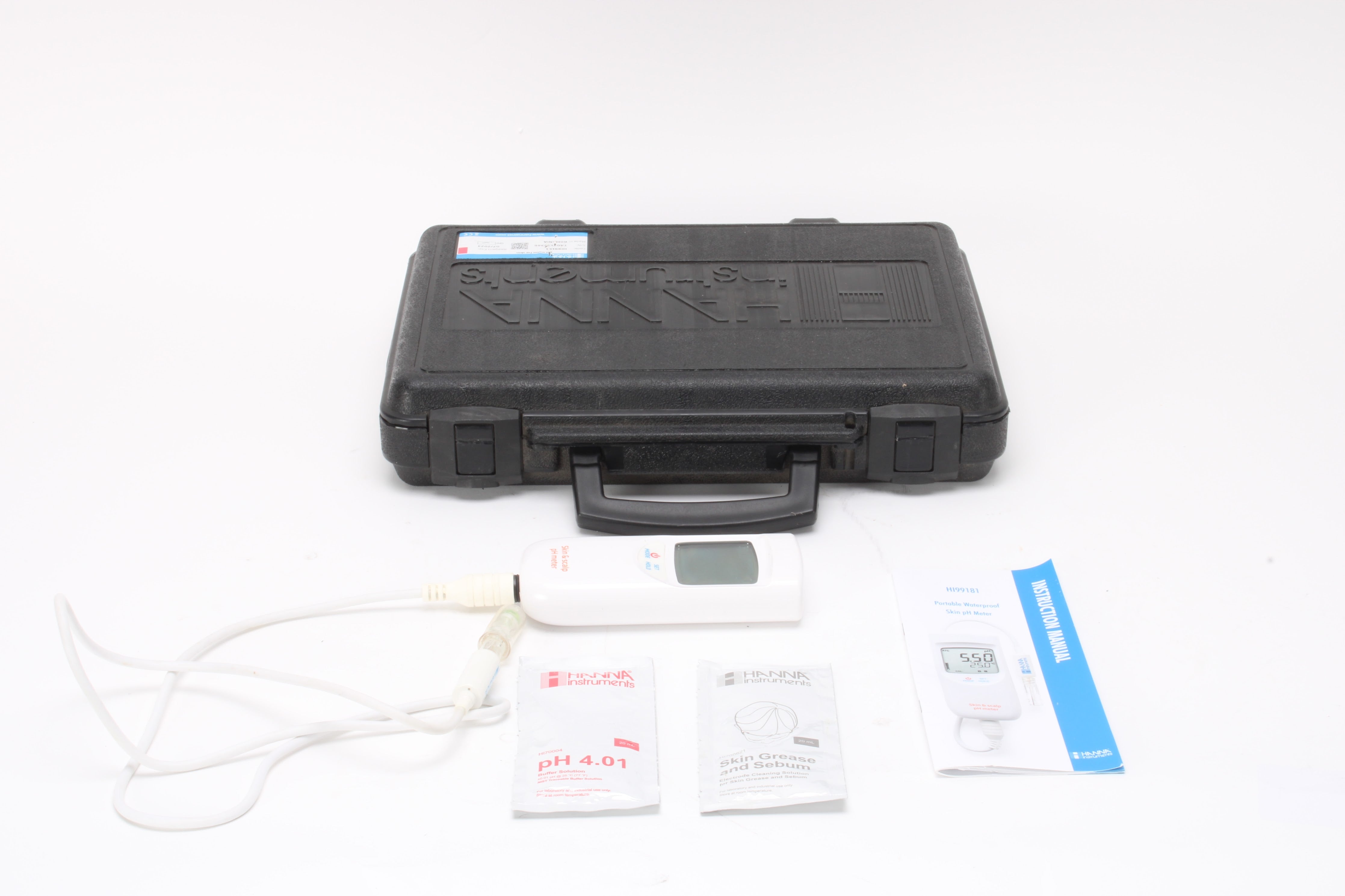 Hanna Instruments HI99181 Skin pH Portable Meter With HI14143/50 Probe – NTC Tech