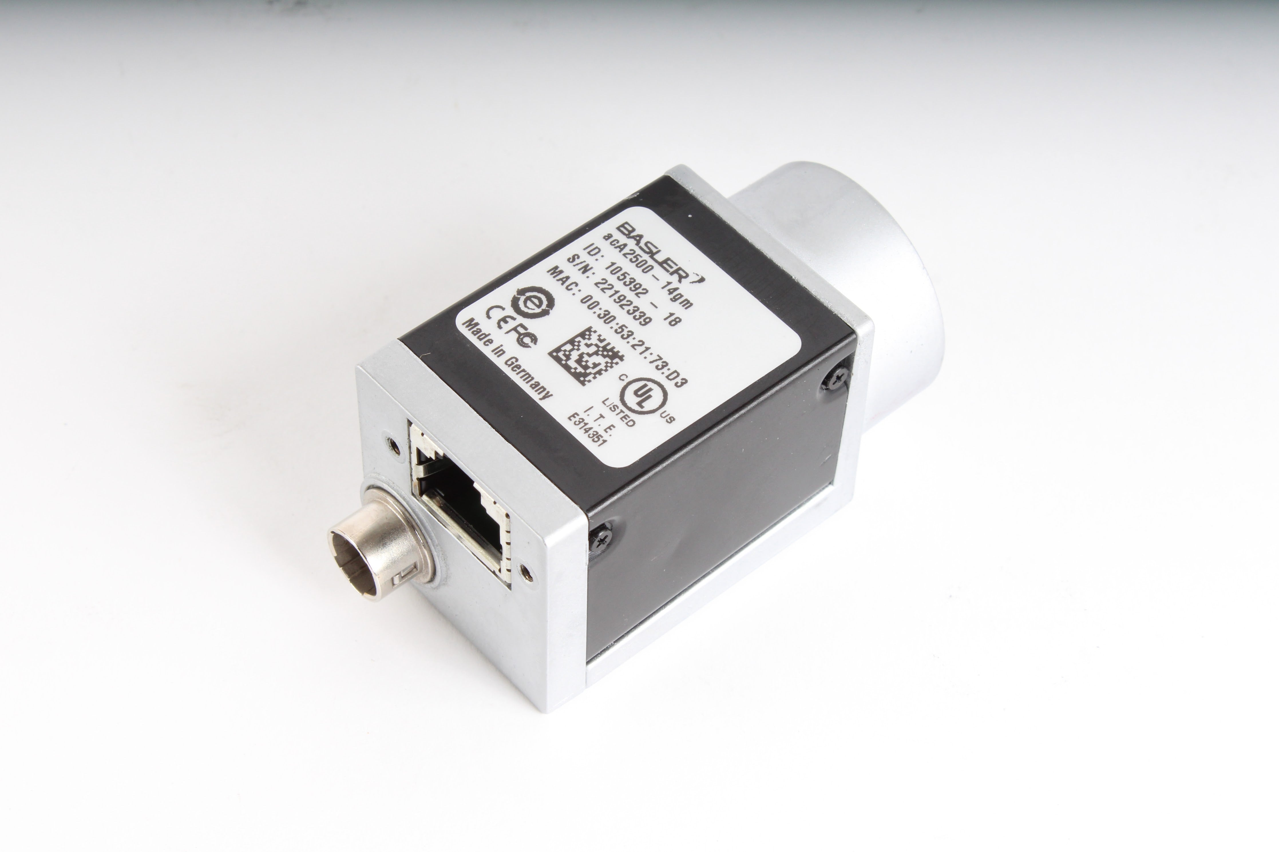 Basler acA2500-14gm GigE Monochrome Industrial CMOS Camera – NTC Tech