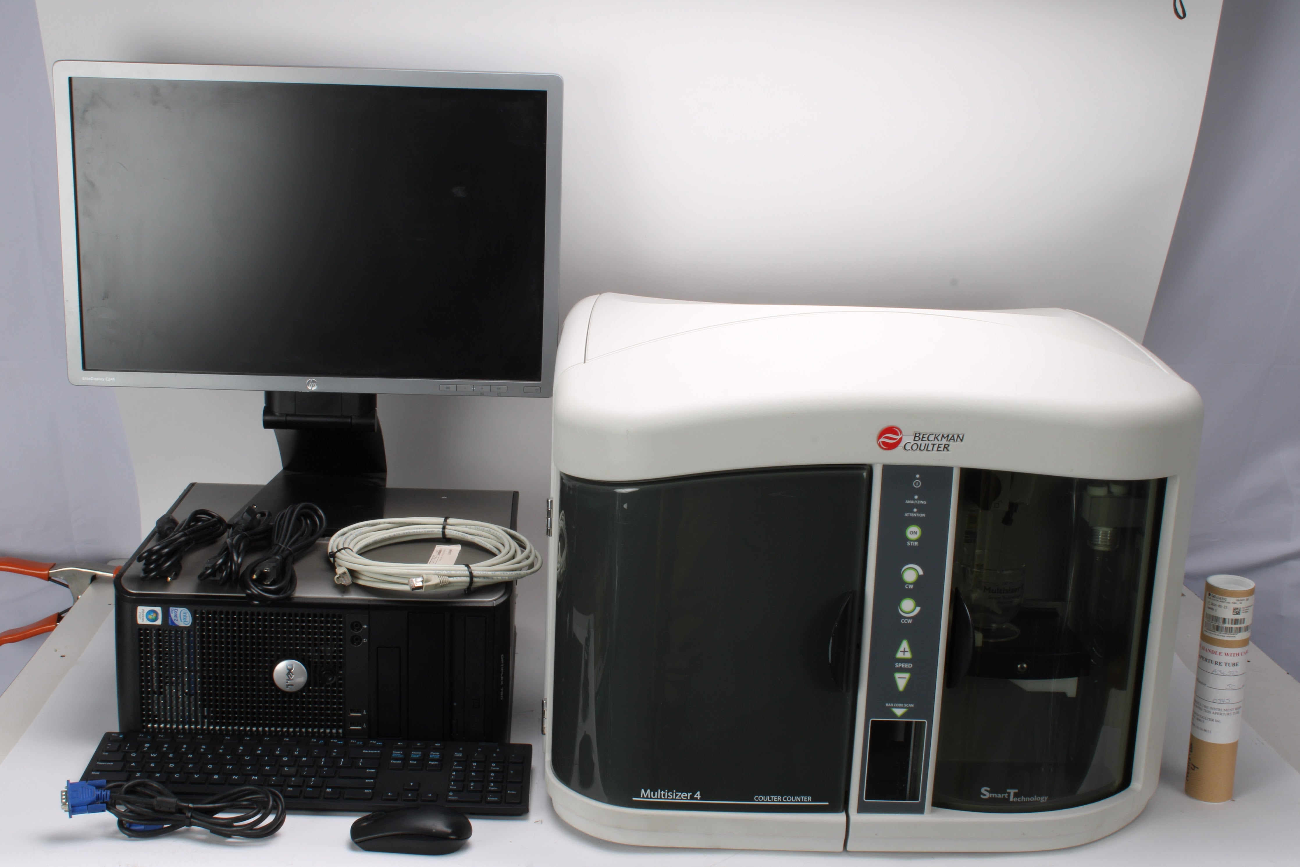 Beckman Coulter Multisizer 4 Particle Counter W/ Dell Optiplex 760 & A ...