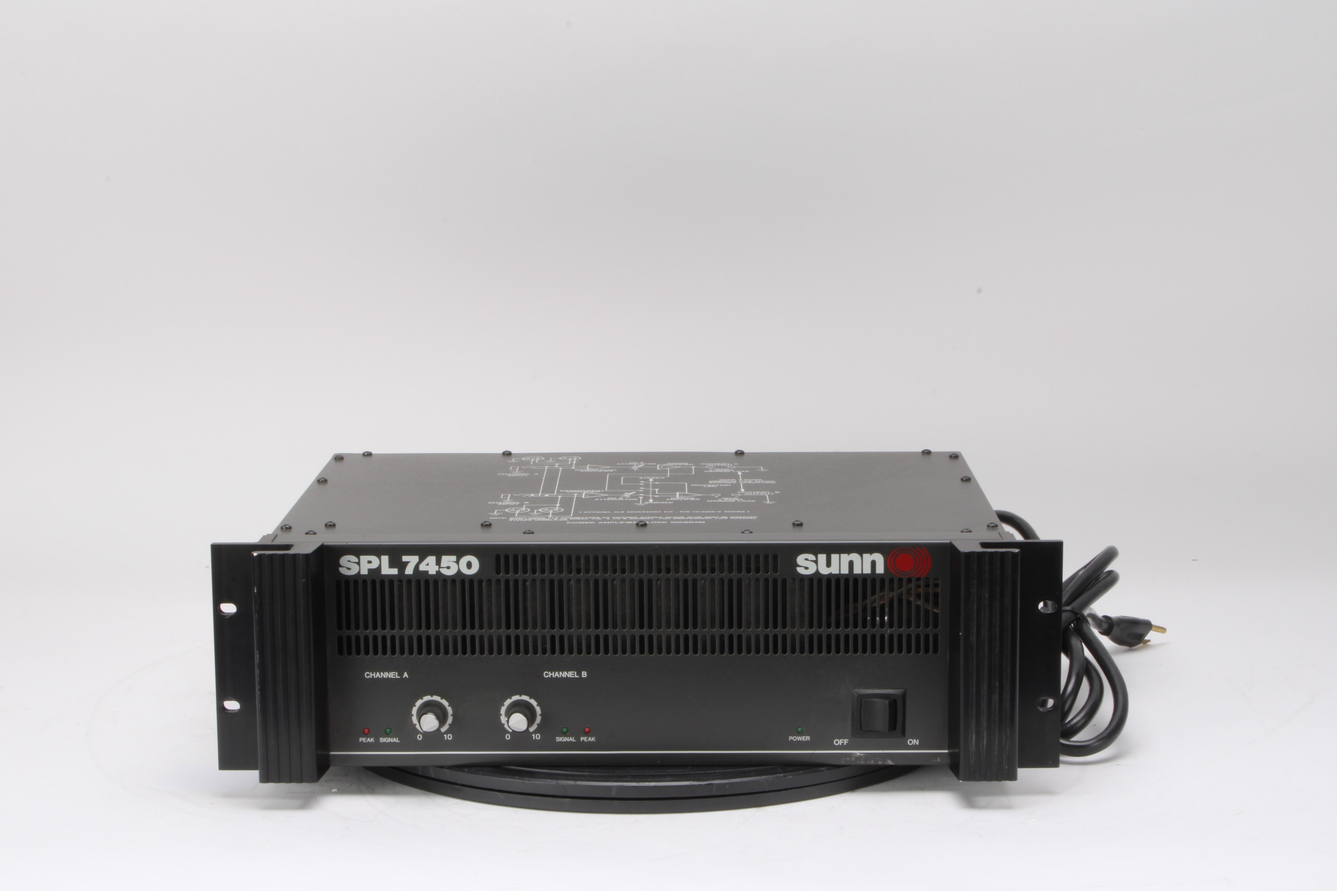 Sunn SPL7450 Stereo Power Amplifier - Fair Condition – NTC Tech