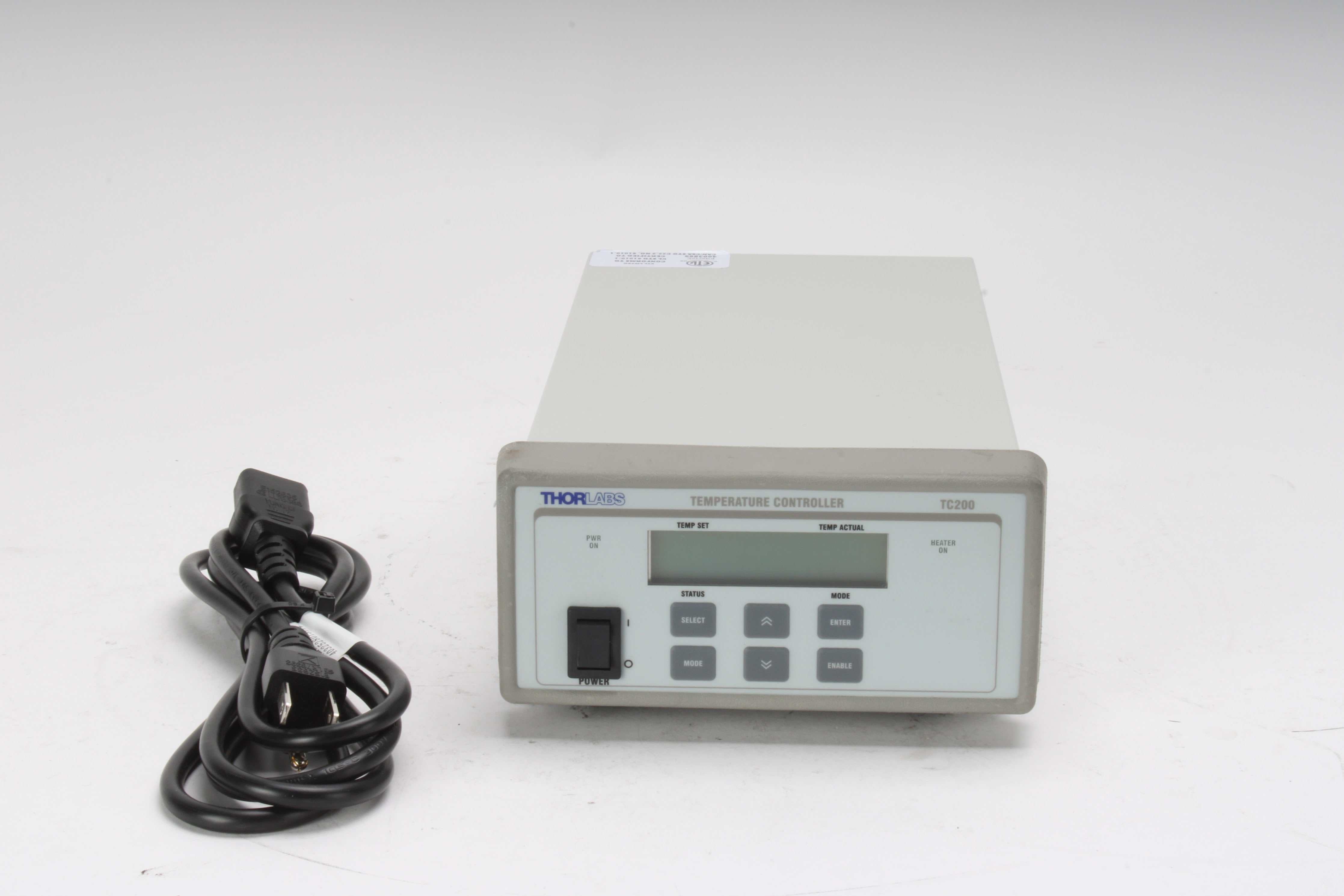 Thorlabs TC200 Temperature Controller With Power Cable – NTC Tech