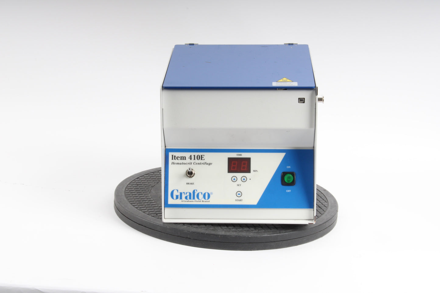 Graham Field 410E Hematocrit Centrifuge W/ Rotor and Lid - Fair Condit – NTC Tech