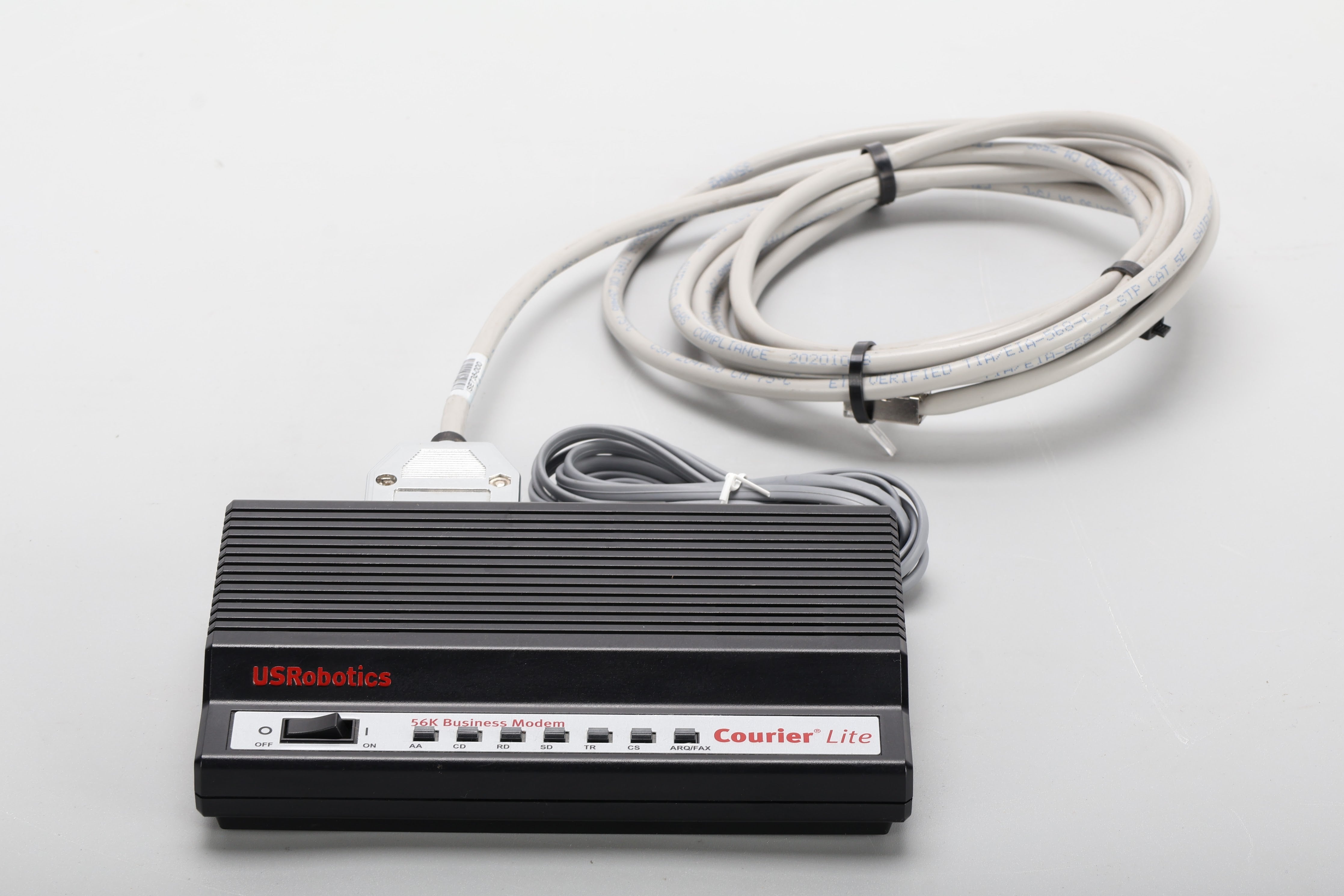 USRobotics 5686G 56K Fax Modem USR5686G With Com Cable - No Power Supp ...