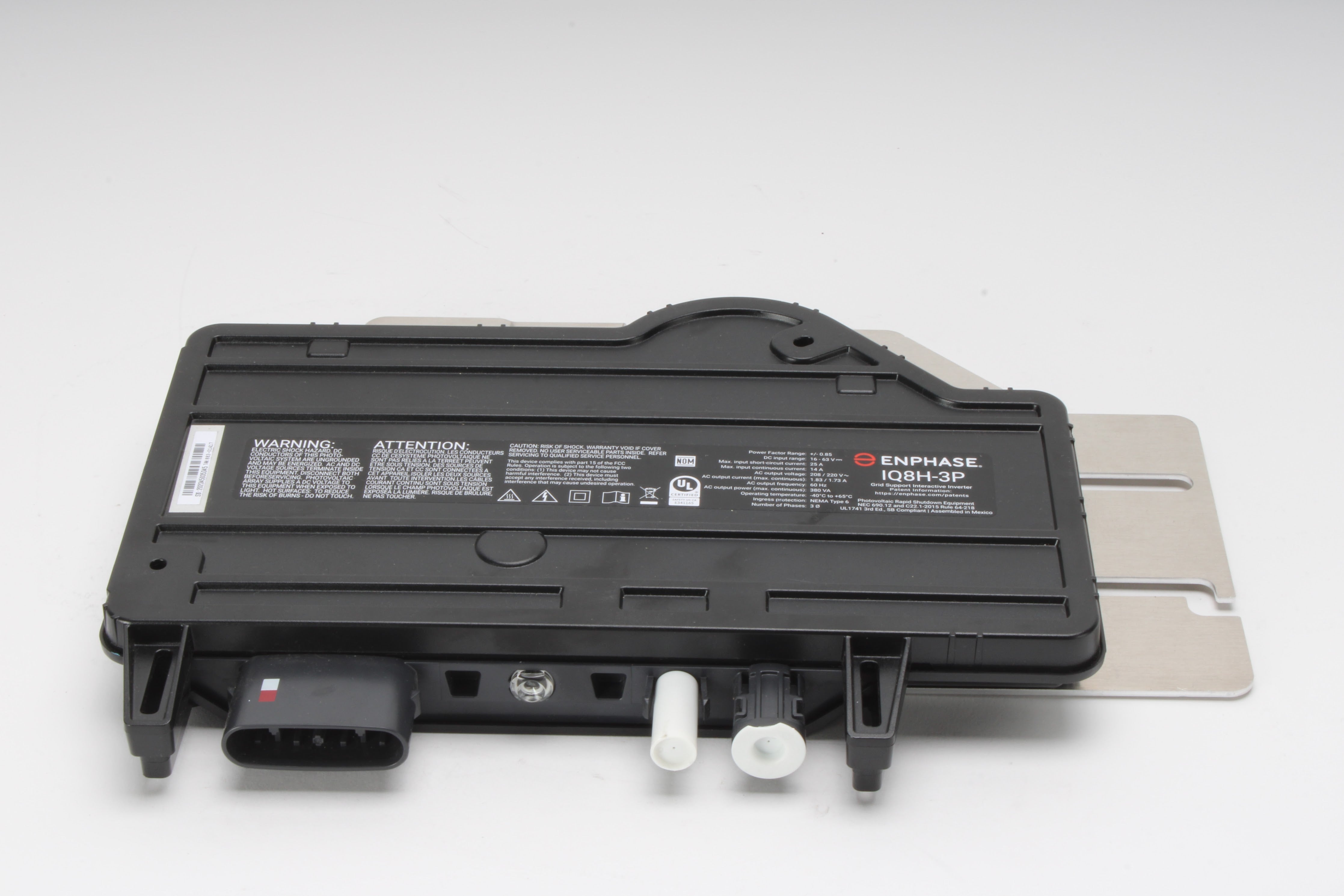 Enphase IQ8H-3P-72-E-US Grid Support Utility Interactive Microinverter ...