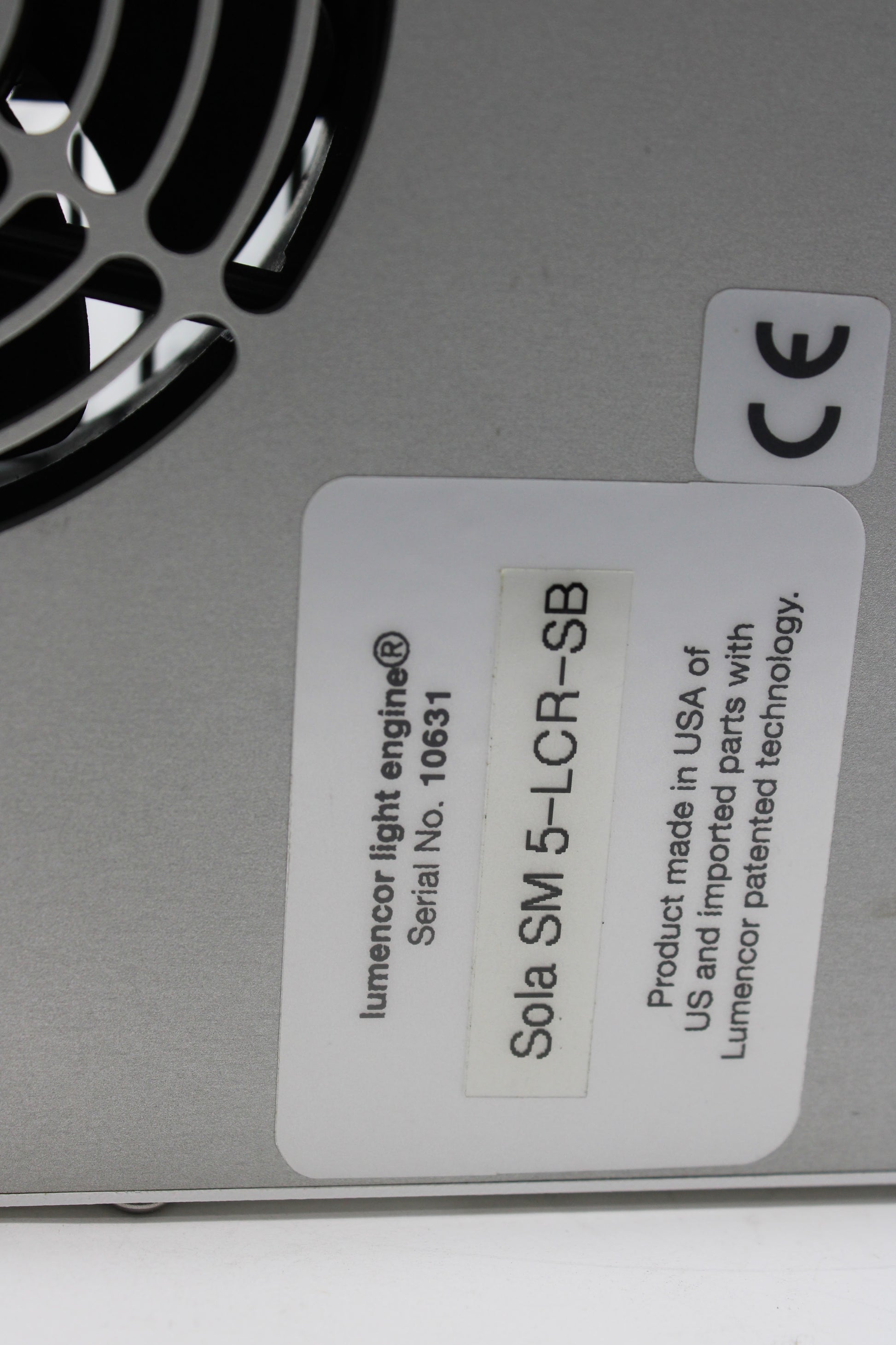 Sola Lumencor SM 5-LCR-SB Light Engine - AS IS Parts or Repair – NTC Tech