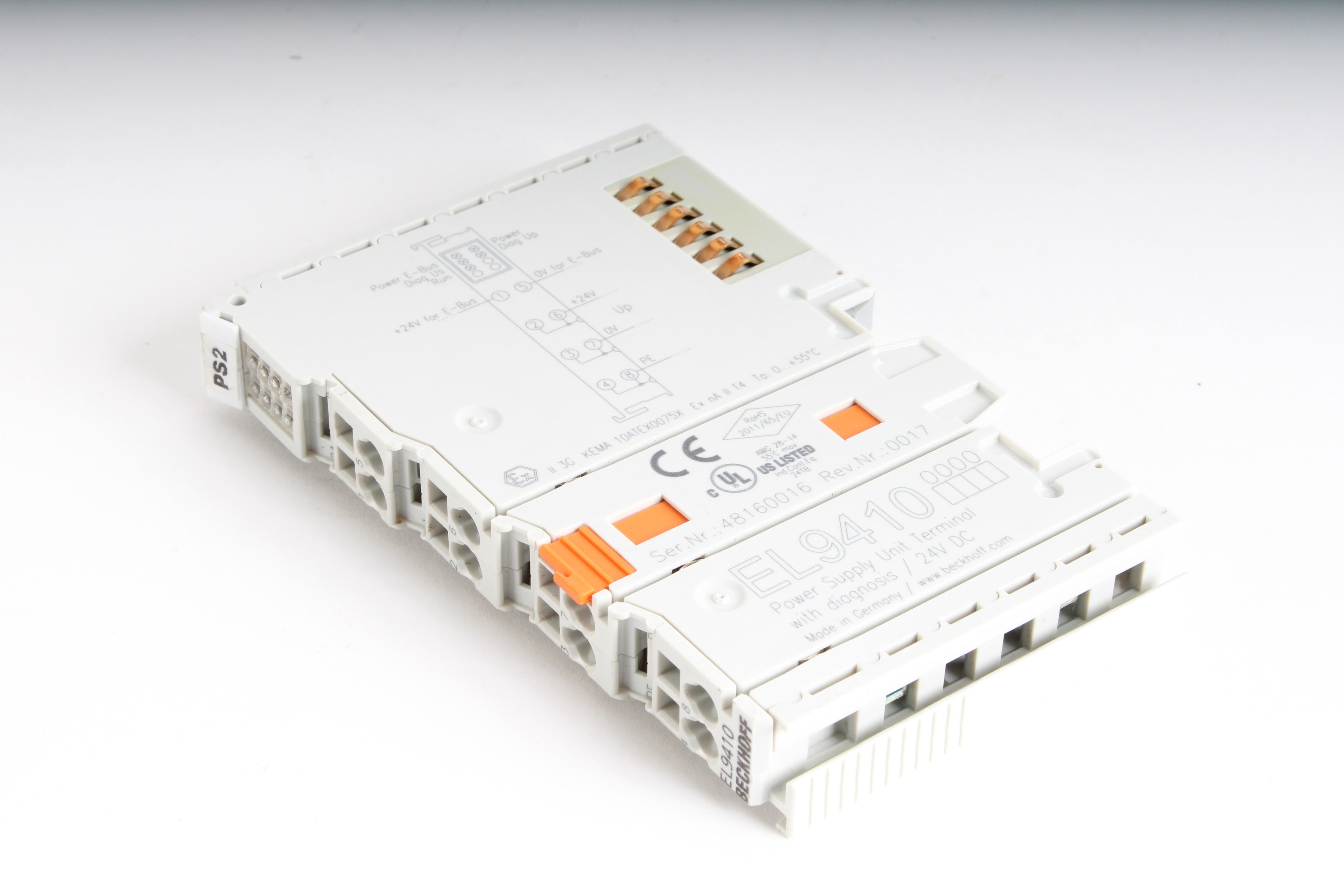 Beckhoff EL9410 Power Supply Unit Terminal – NTC Tech