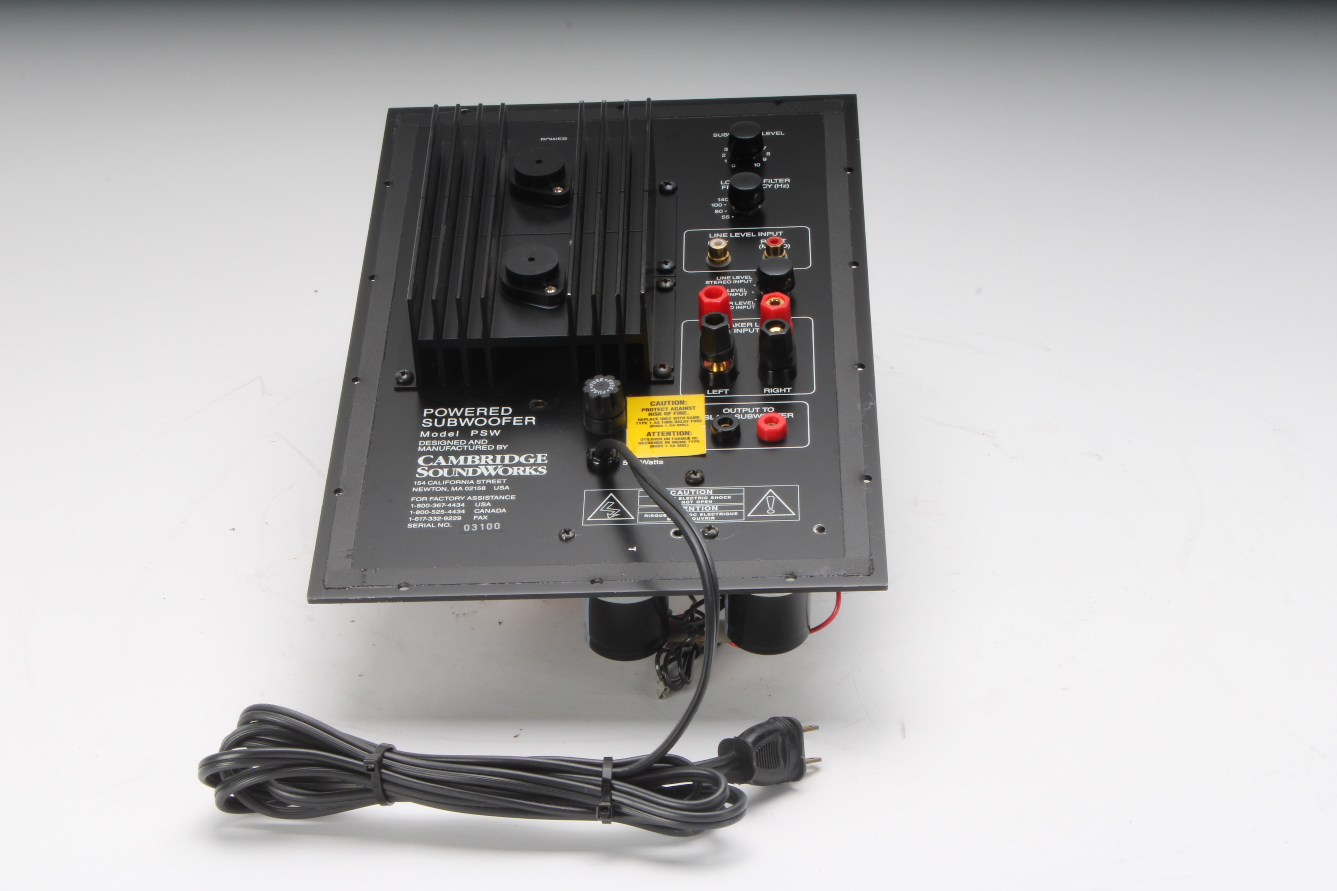 Cambridge Soundworks PSW Subwoofer Amplifier Module – NTC Tech
