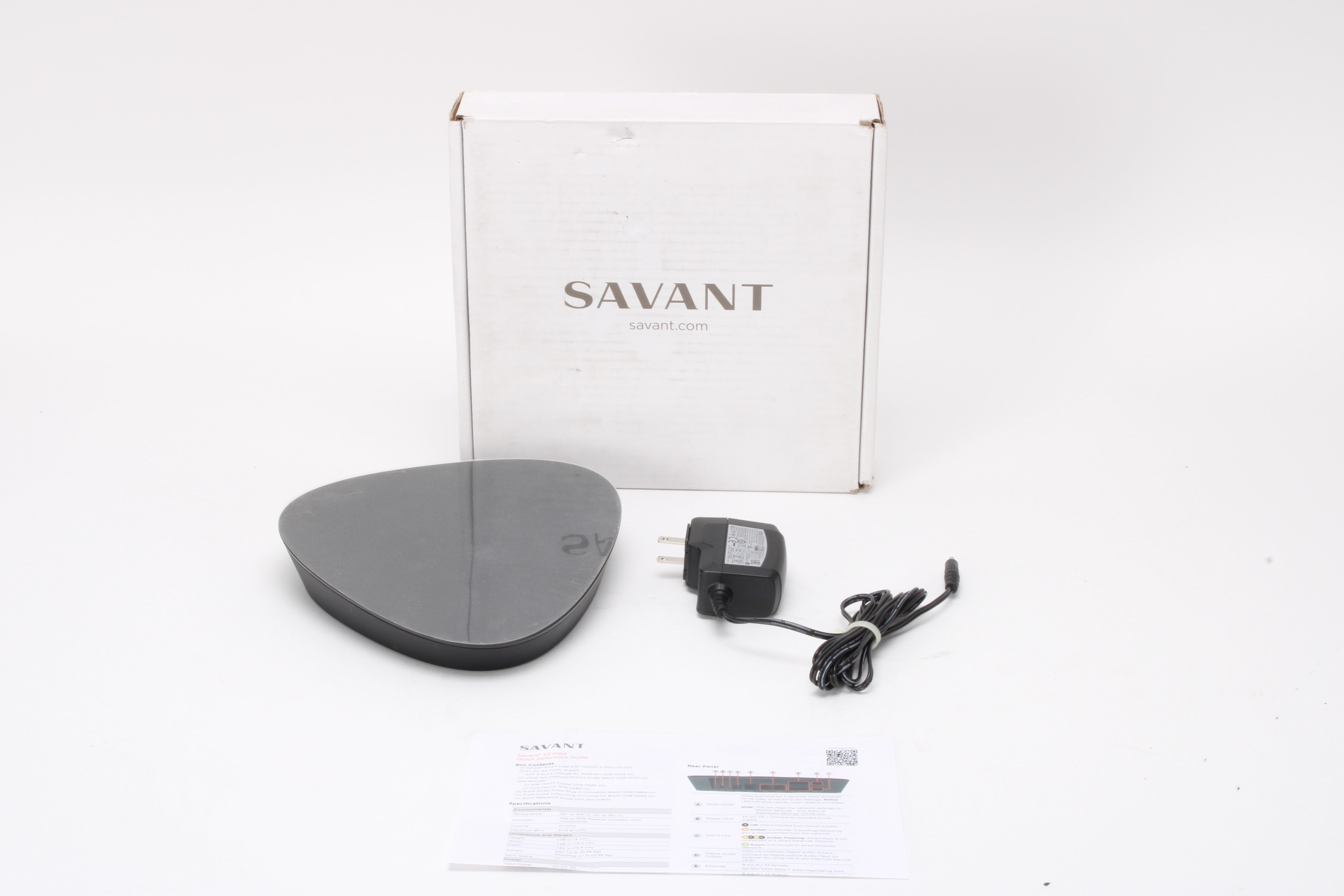 Savant SHC-S2-00 Savant Smart Host Hub With Power Supply and User Docu ...