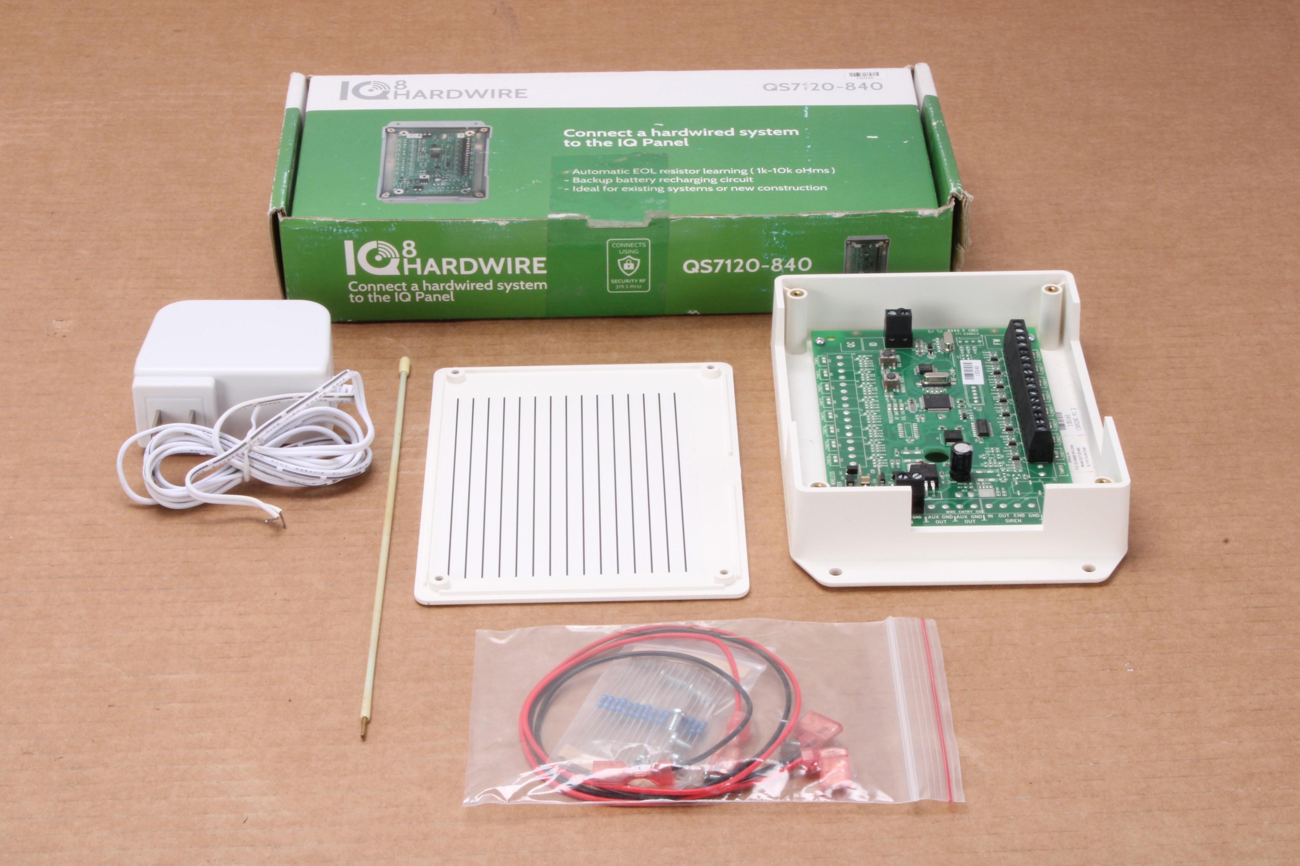 Qolsys QS7120-840 IQ Hardwire 8 Wireless Translator - New Open Box ...