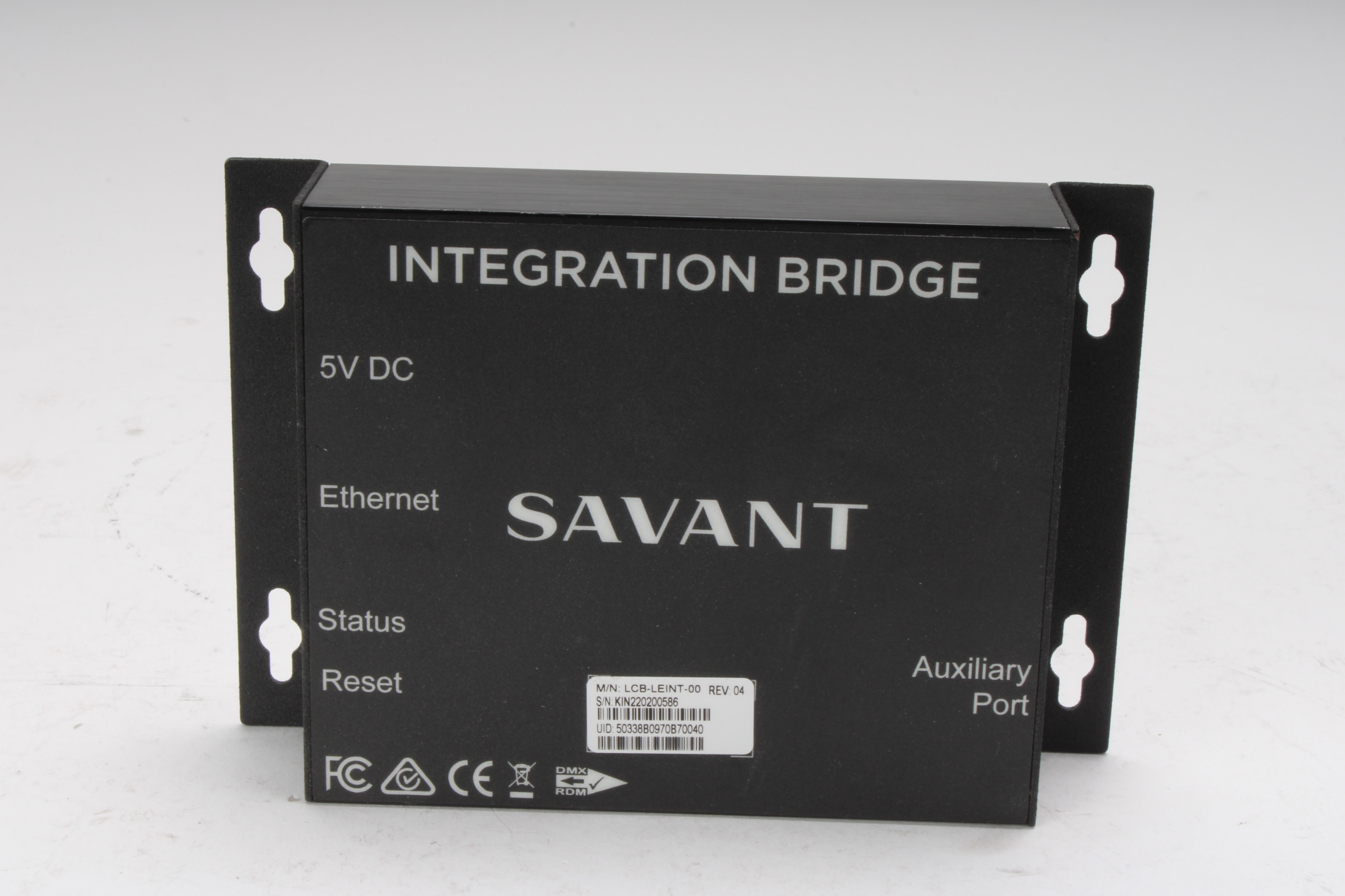 Savant LCB-LEINT-00 REV 04 Lutron LEAP Advanced Integration Bridge ...