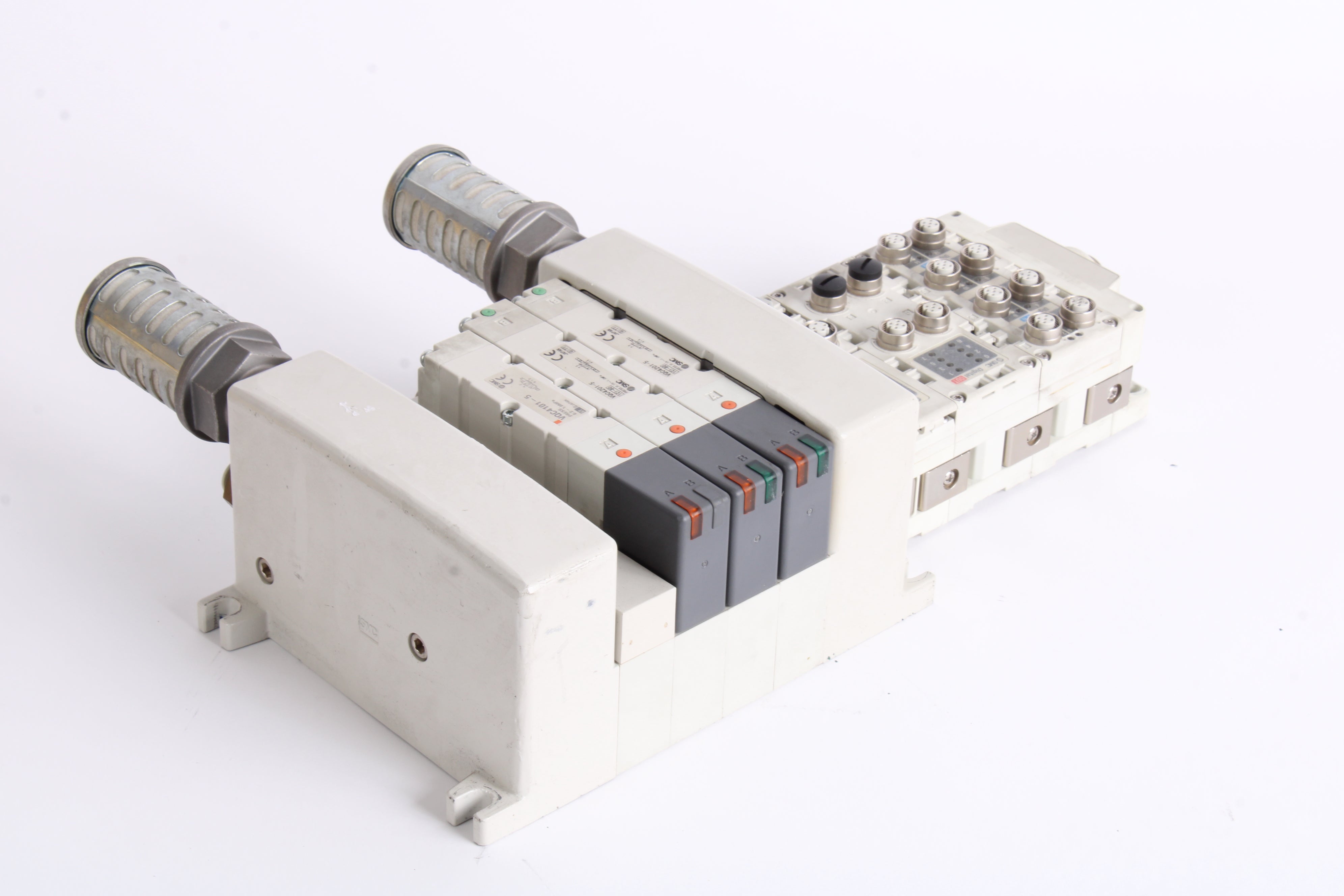 SMC EX600-SEN1 Serial Interface Unit + EX600-DYP8 + EX600-DXPD + 3x VV ...