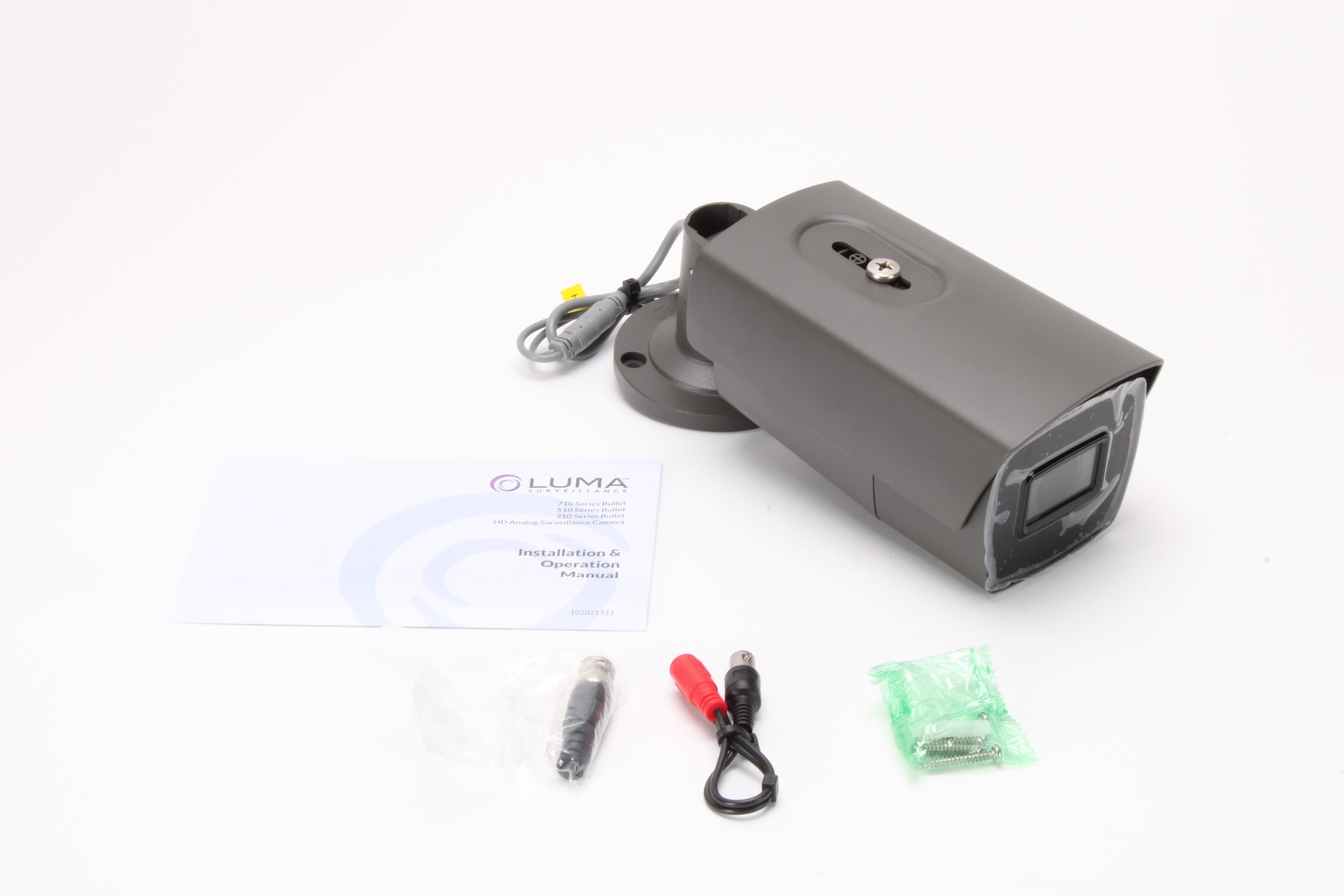 Luma LUM-710-BUL-AH-GR Bullet Analog Camera With Accessories – NTC Tech