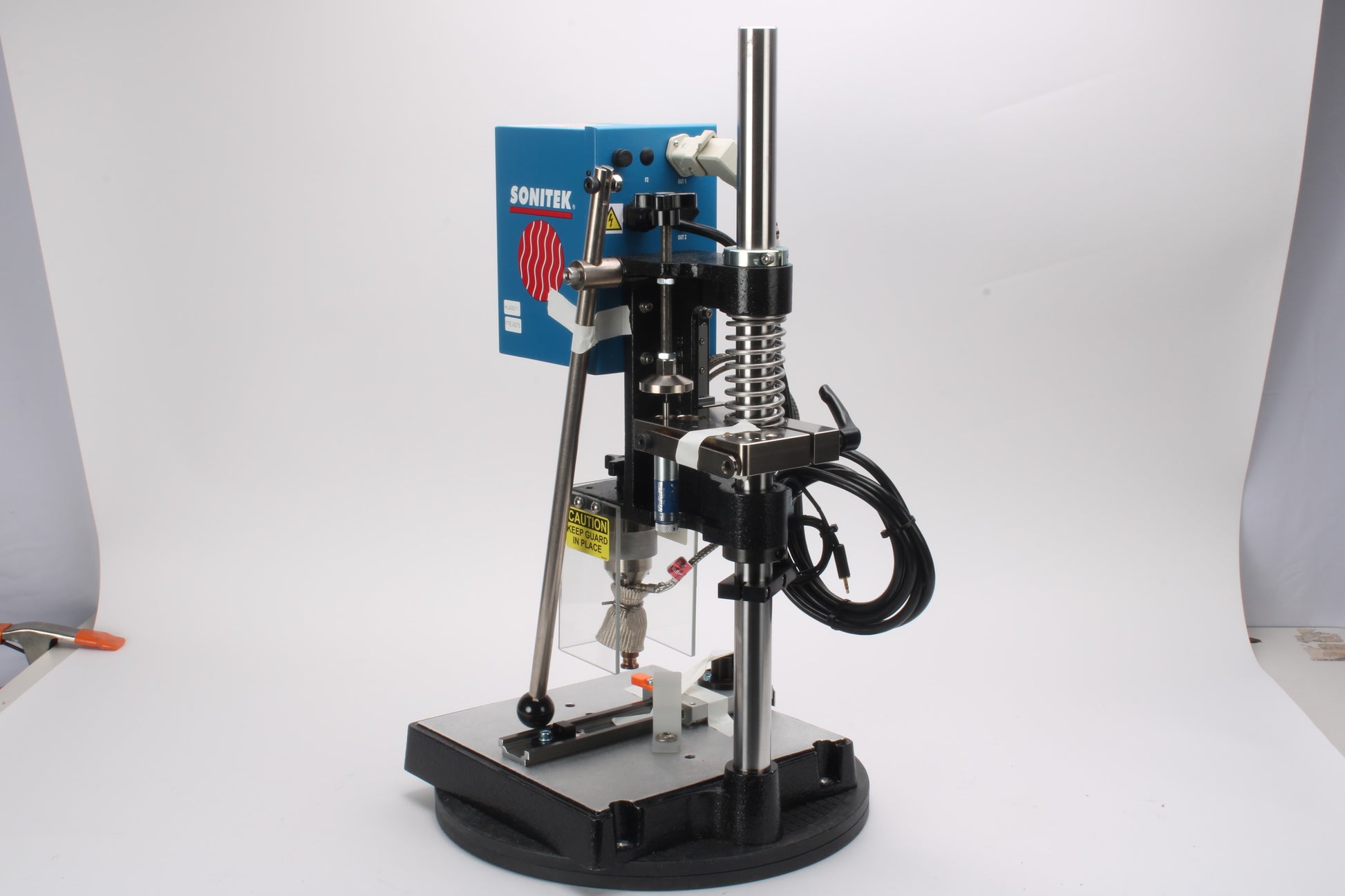 Sonitek TS 101/1 Heat Staking Arbor Press With Timer Box and Thermocou – NTC Tech