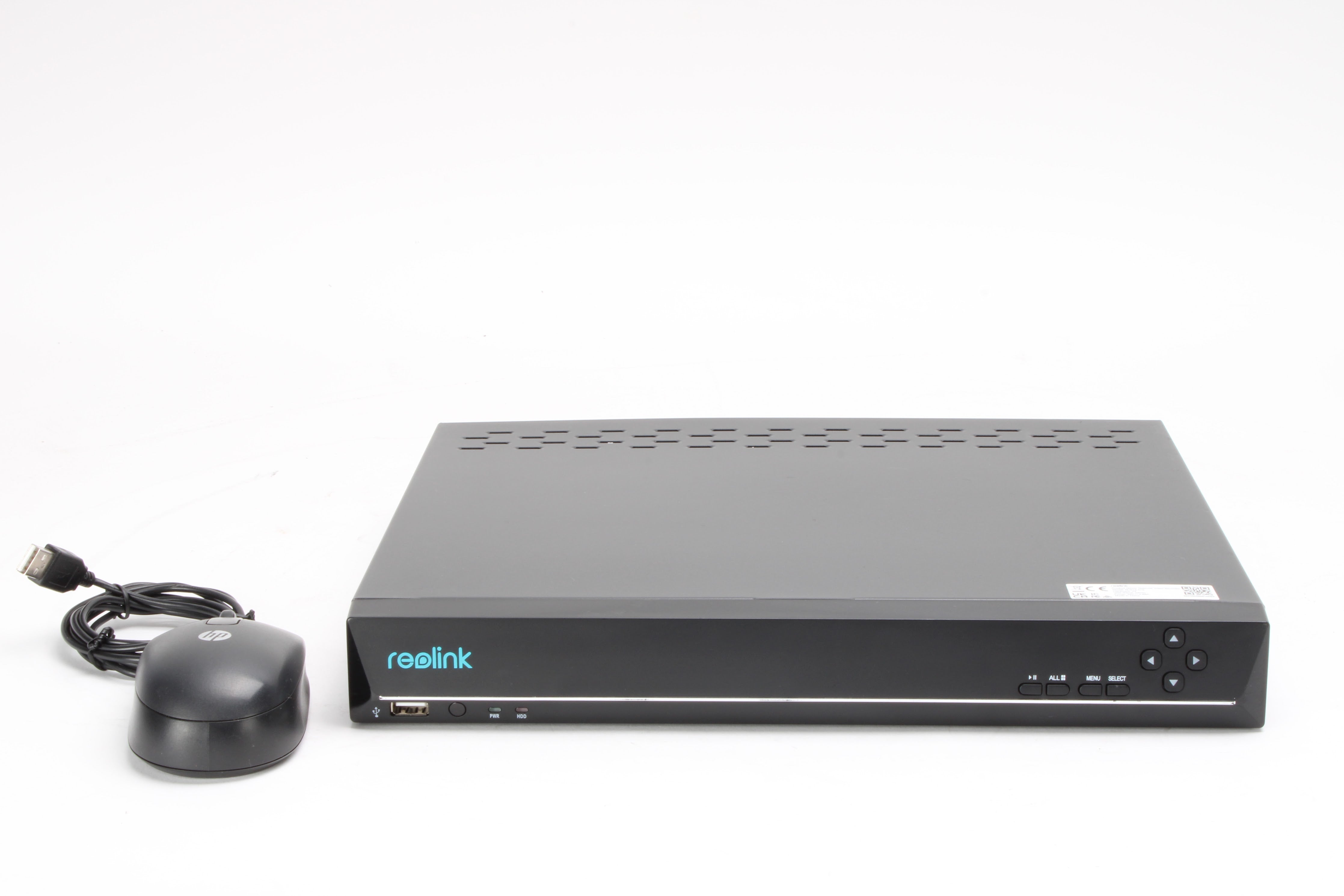 Reolink RLN16-410 16-Channel 4K PoE 4TB HDD NVR With Mouse - No Power ...