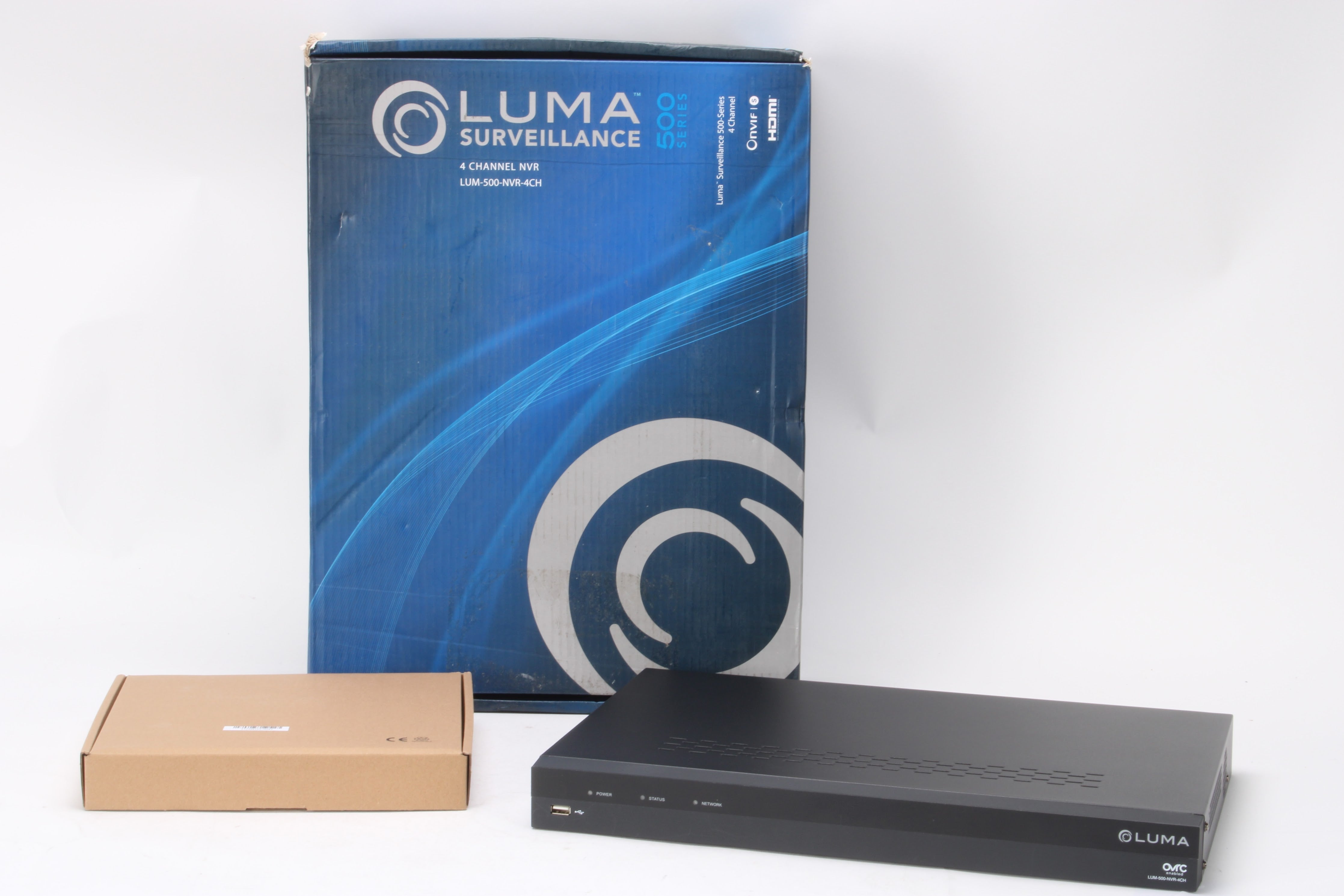 Luma Surveillance LUM-500-NVR-4CH NVR Recorder 1TB HDD With Accessorie ...