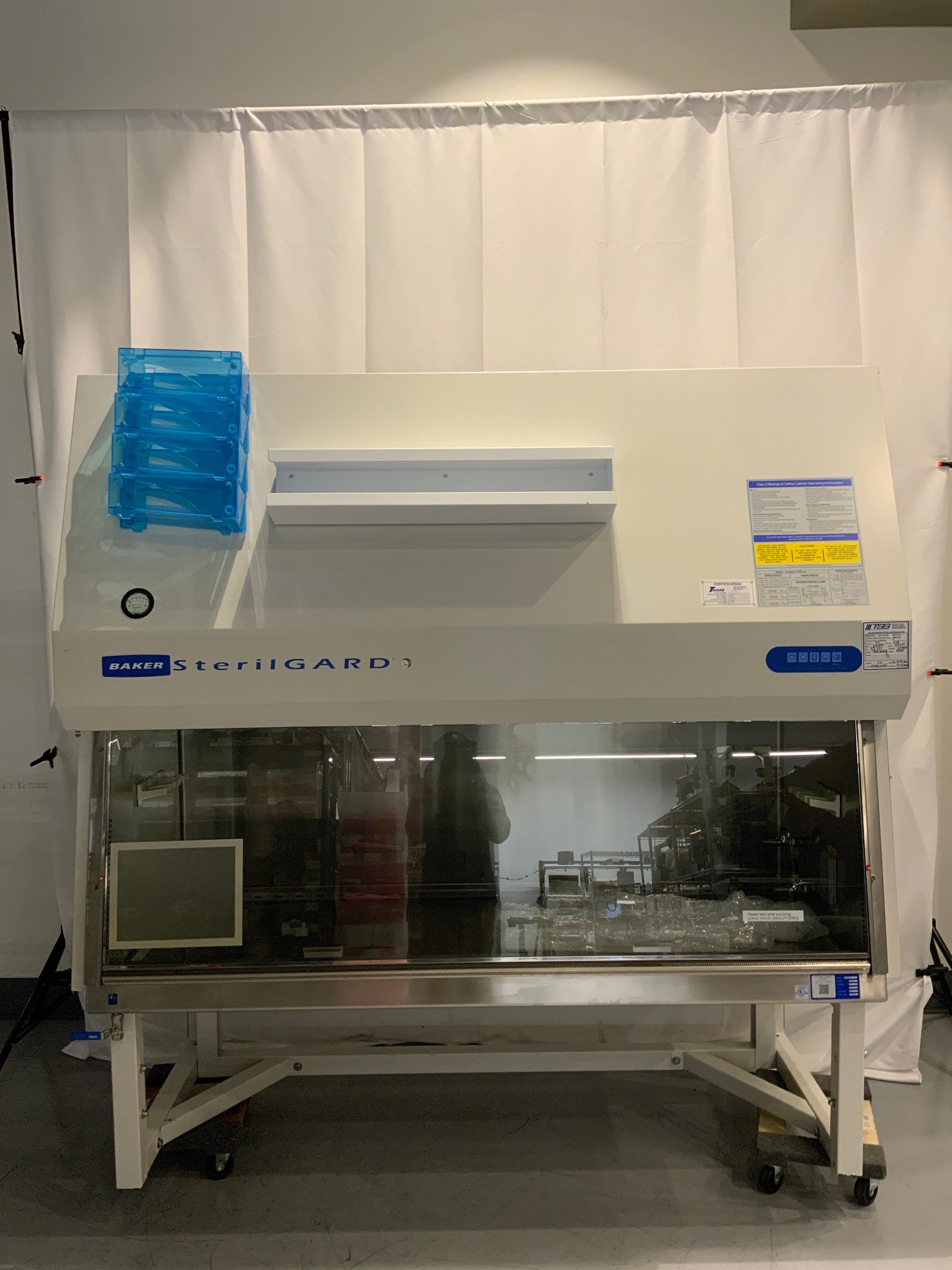 Baker SterilGARD e3 Class II A2 SG604 6' Biological Safety Cabinet / F ...