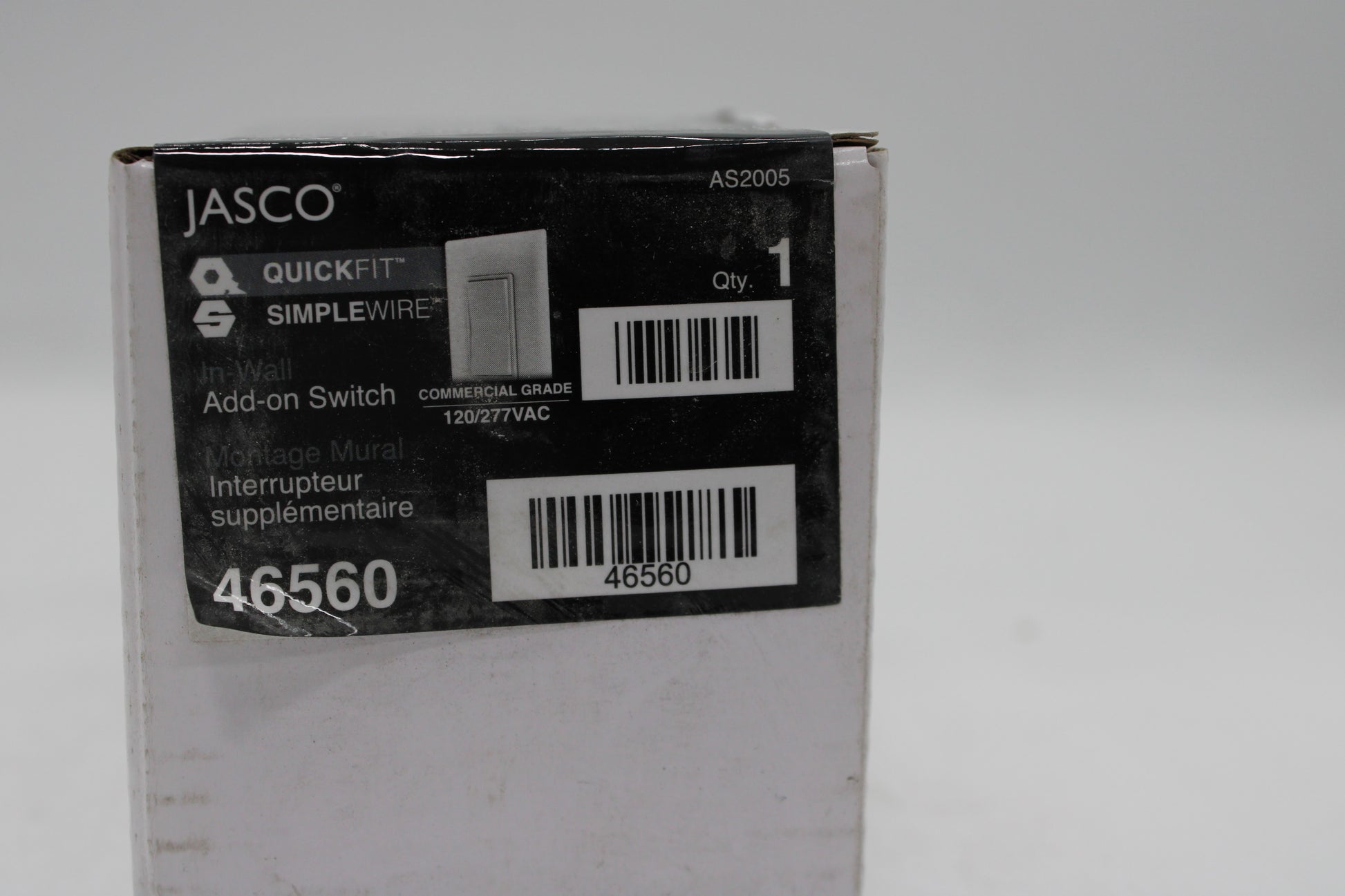 Jasco Add-On Switch 46560 Quick Fit Simple Wire 030878465601 - New – NTC Tech