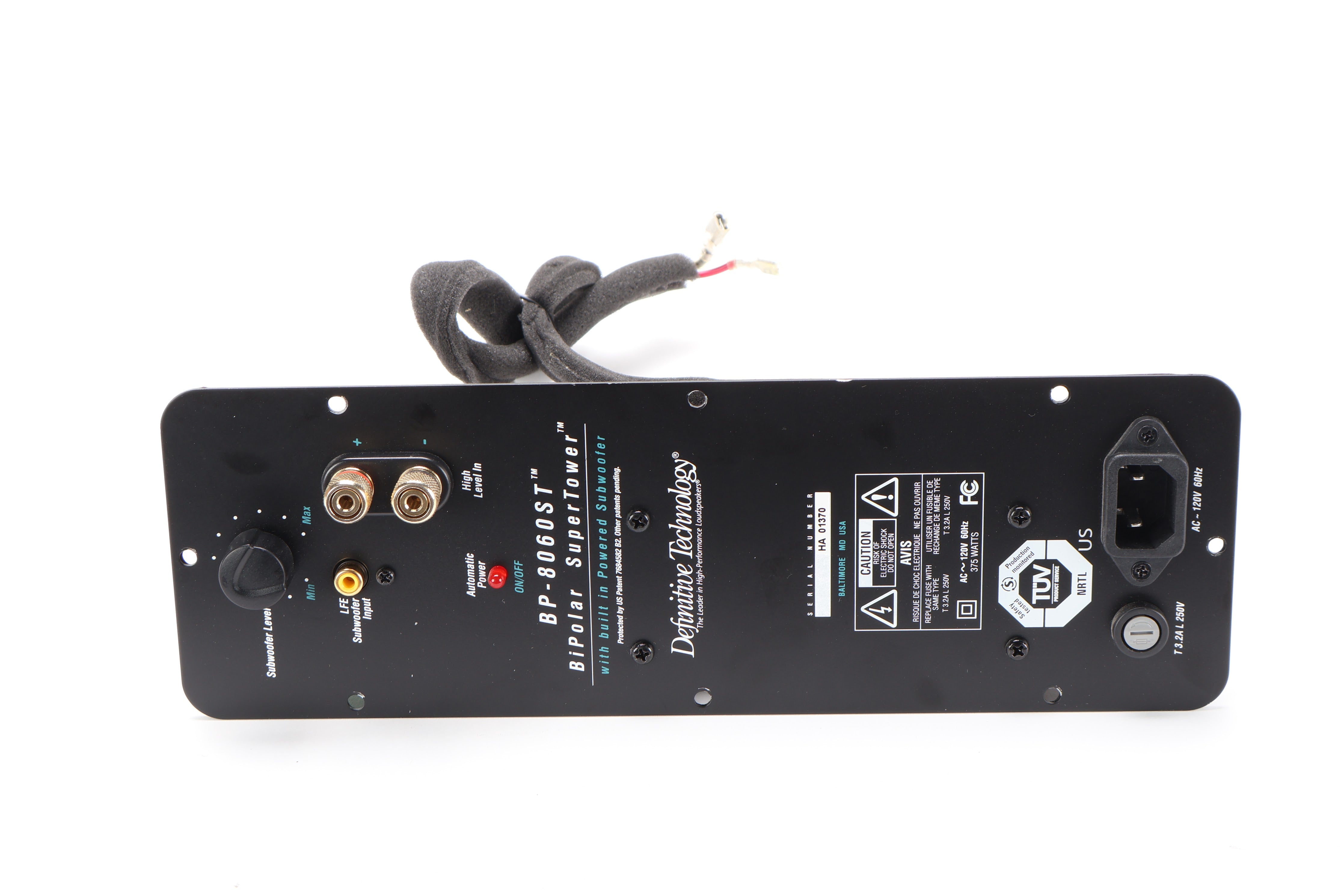 Definitive Technology BP-8060ST Speaker Amplifier Amp – NTC Tech