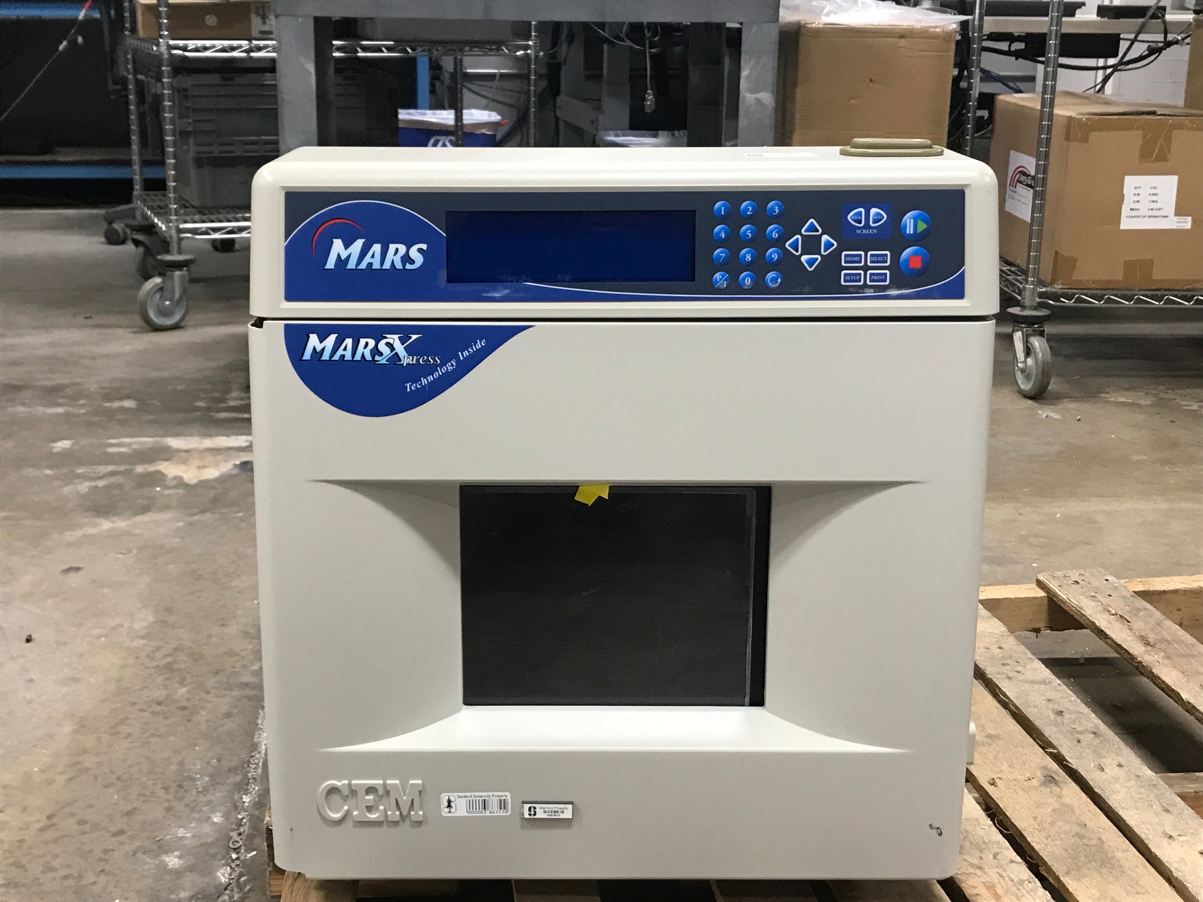 CEM MARS Xpress 230/60 Accelerated Reaction Microwave Digestion Oven 9 – NTC Tech