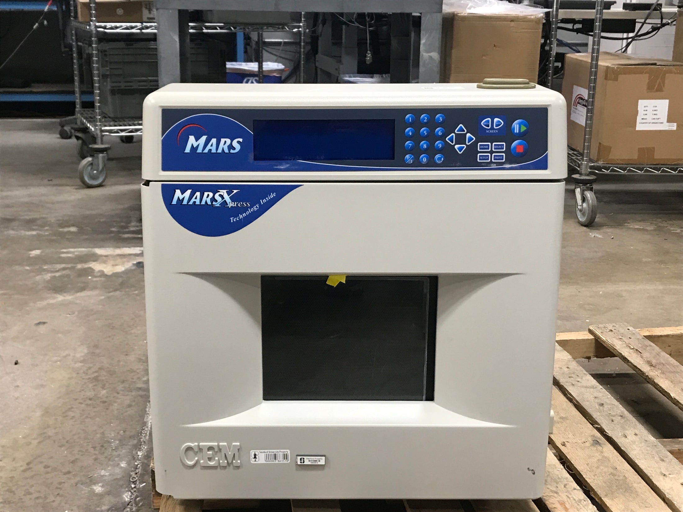 CEM MARS Xpress 230/60 Accelerated Reaction Microwave Digestion Oven 9 ...