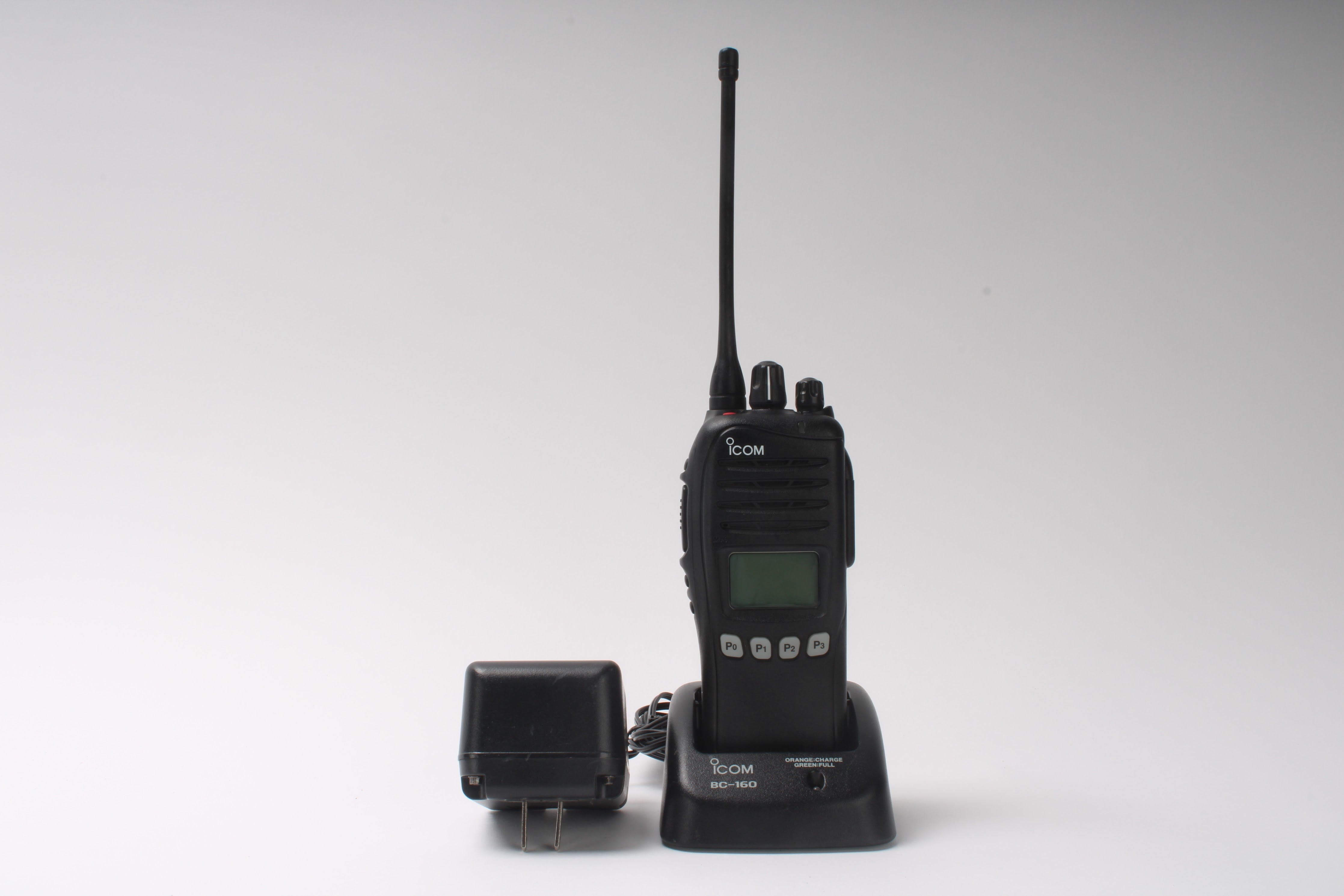 iCOM IC-F4161S UHF Transceiver Portable Radio + Charger BC-160 With Po ...