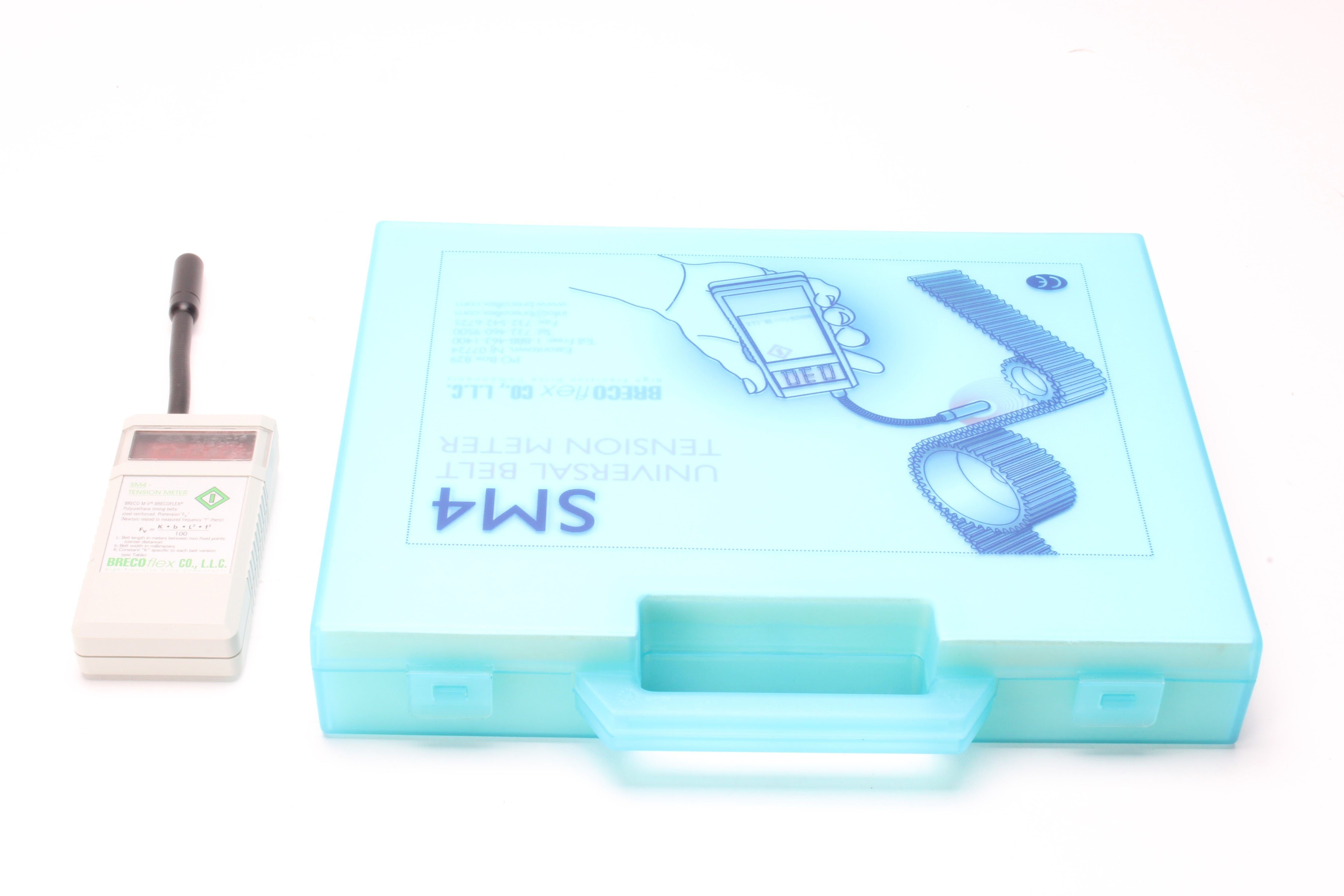 Breco Flex SM4 Universal Belt Tension Meter With Case – NTC Tech